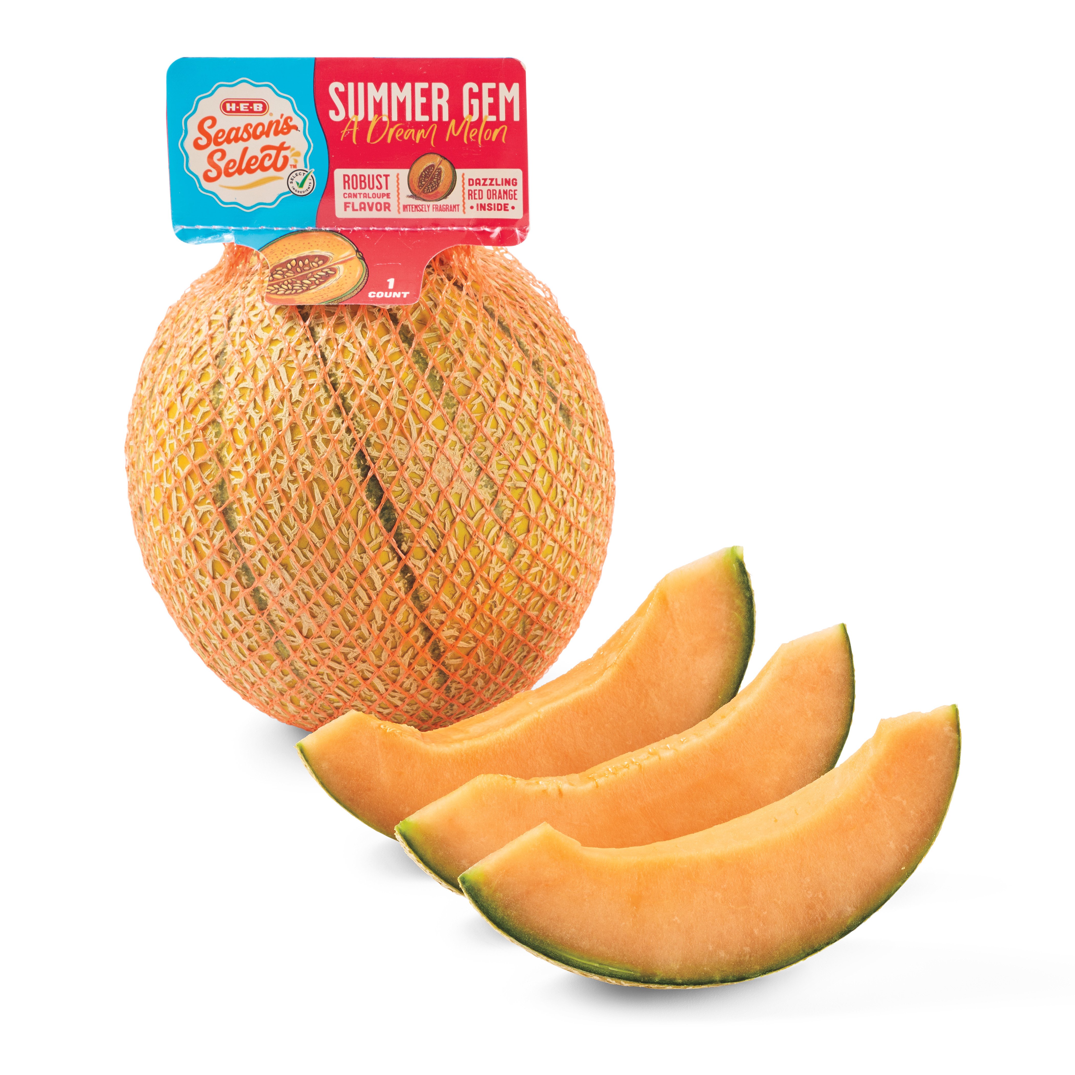 H-E-B Season's Select Melon - Summer Gem - Shop Melons at H-E-B