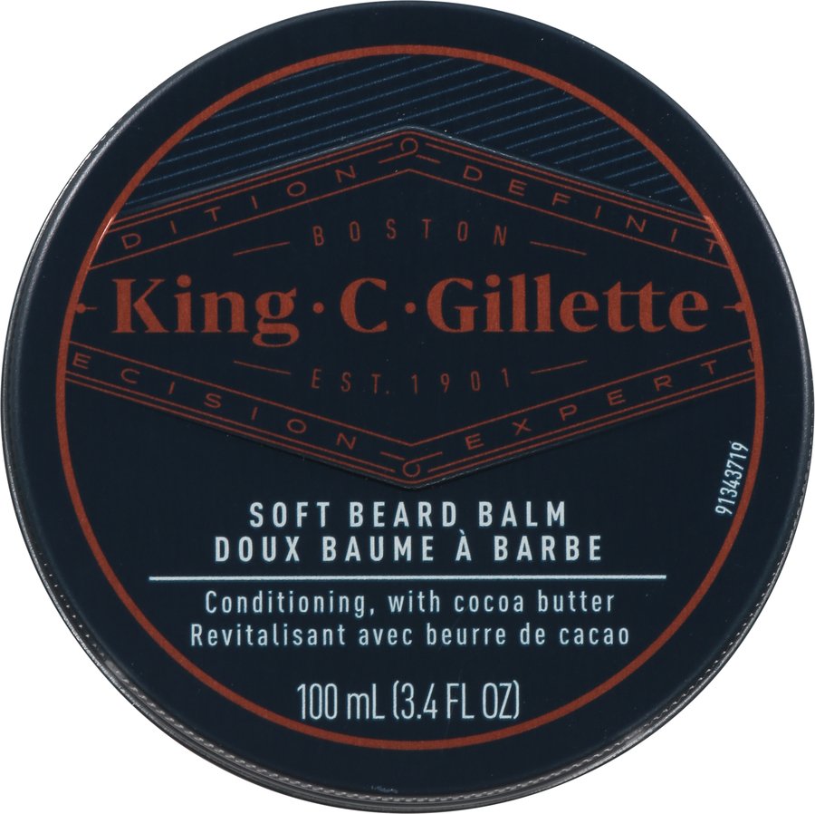 King C Gillette Soft Beard Balm - Shop Beard care at H-E-B