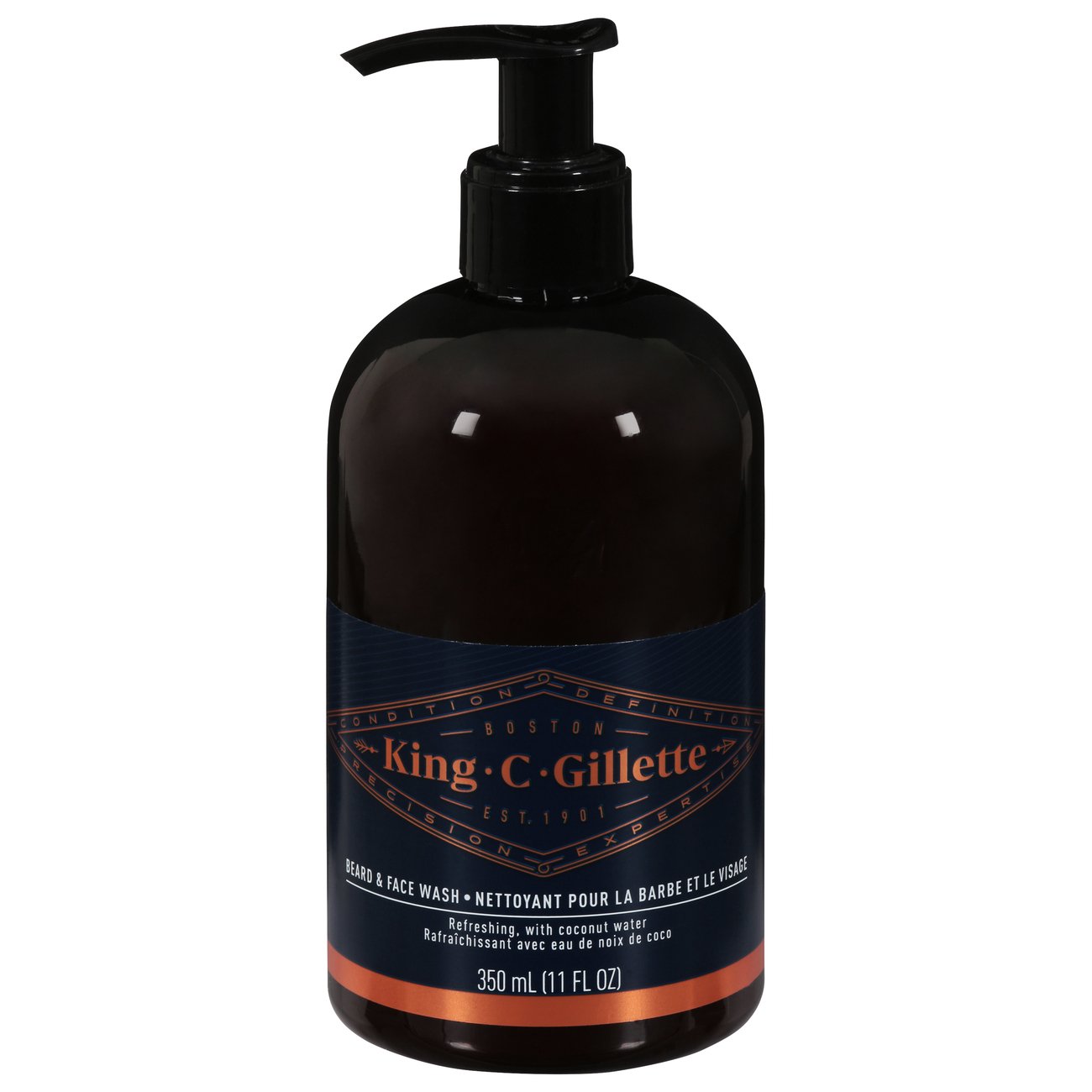 King C Gillette Beard & Face Wash - Shop Facial cleansers & scrubs at H-E-B