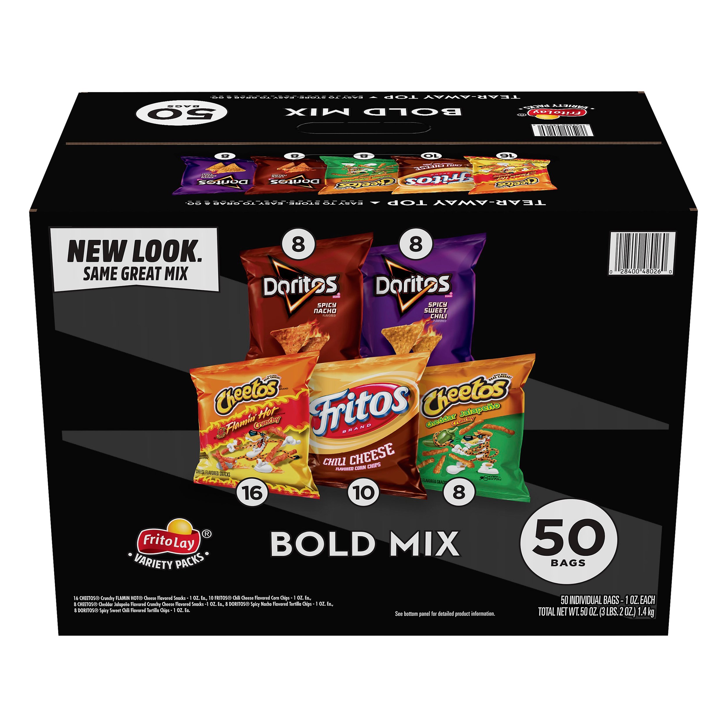Frito Lay Bold Variety Pack Chips - Shop Chips at H-E-B