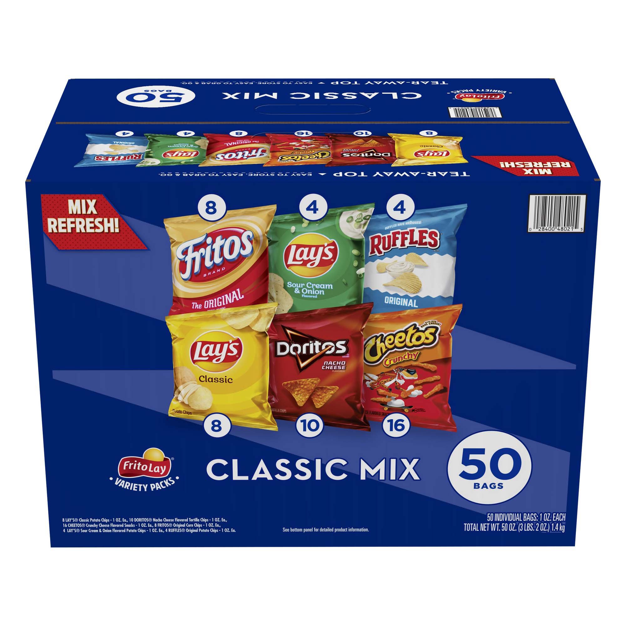Frito Lay Classic Variety Pack - Shop Chips at H-E-B