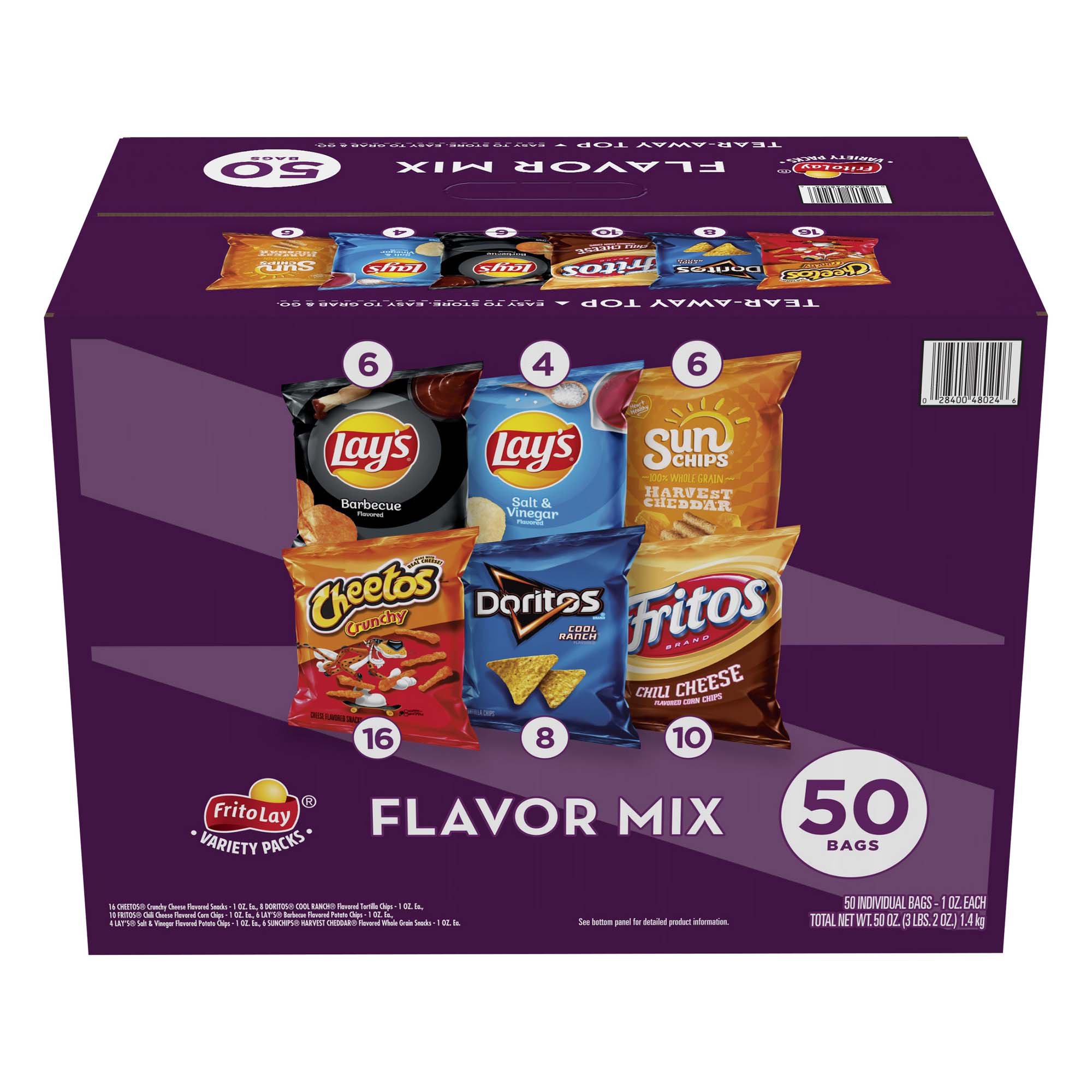 Frito Lay Flavor Variety Pack - Shop Snacks & Candy at H-E-B