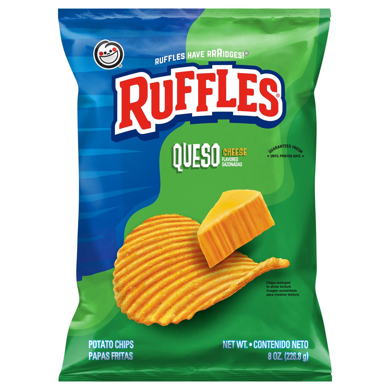 Ruffles Queso Cheese Potato Chips - Shop Chips at H-E-B