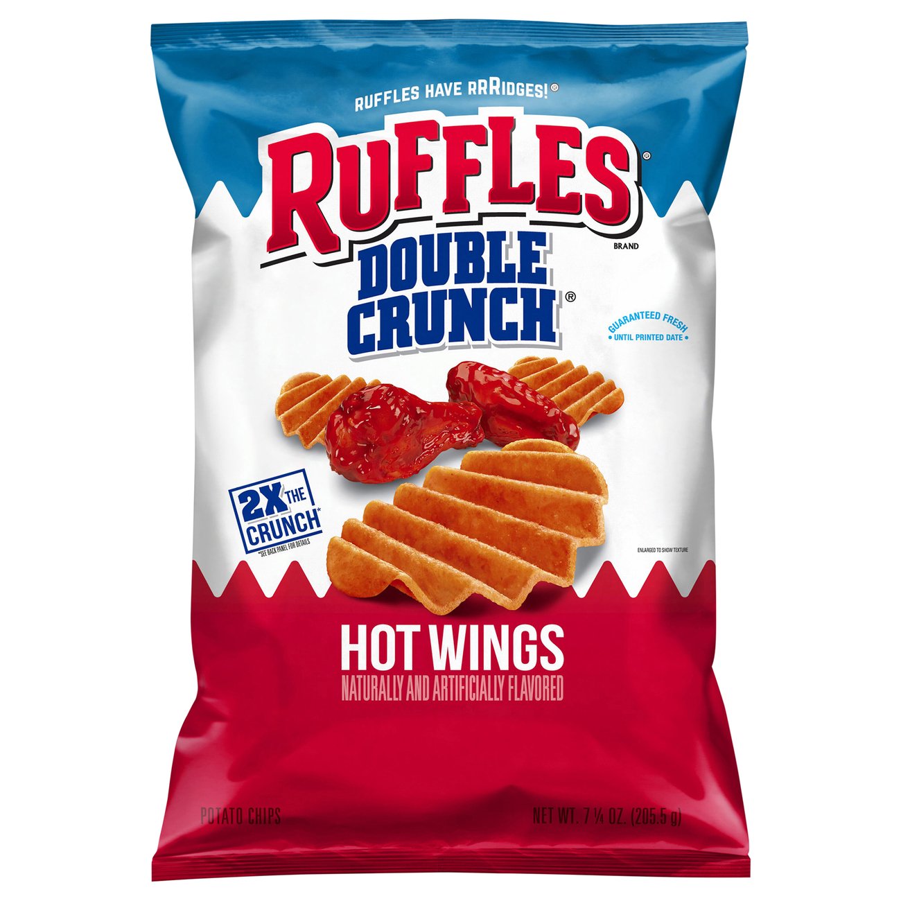 Ruffles Double Crunch Hot Wings Potato Chips - Shop Chips at H-E-B