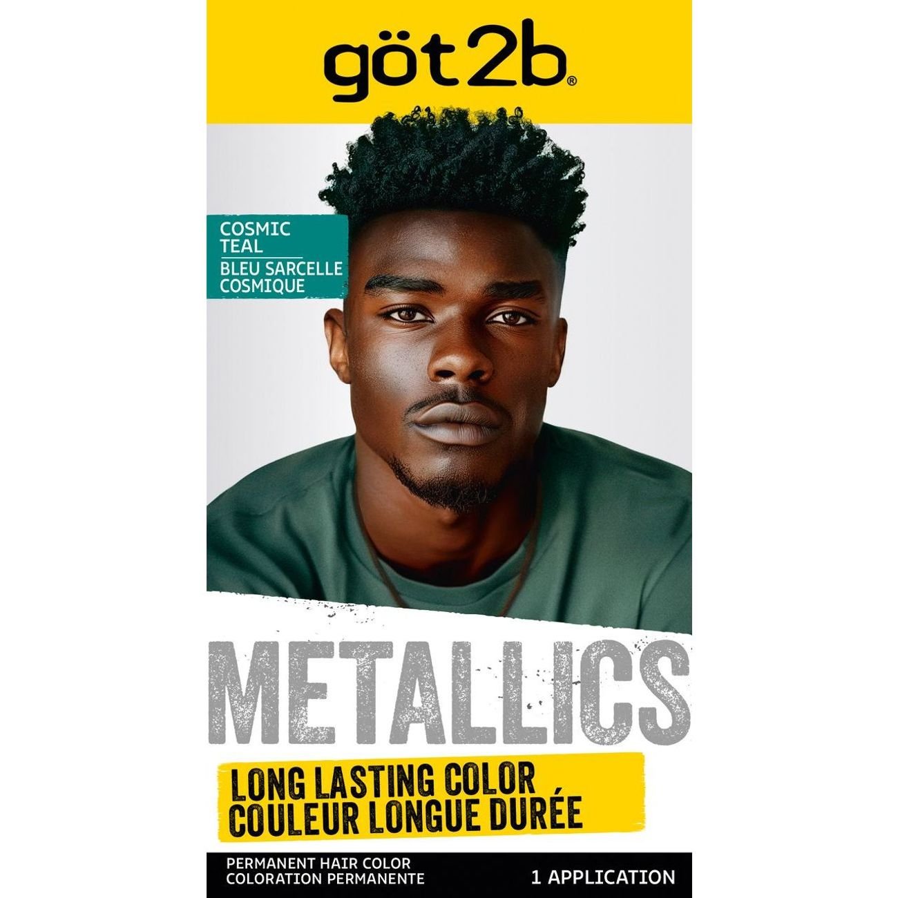 Got2b Metallics Permanent Hair Color - M75 Cosmic Teal - Shop Hair ...