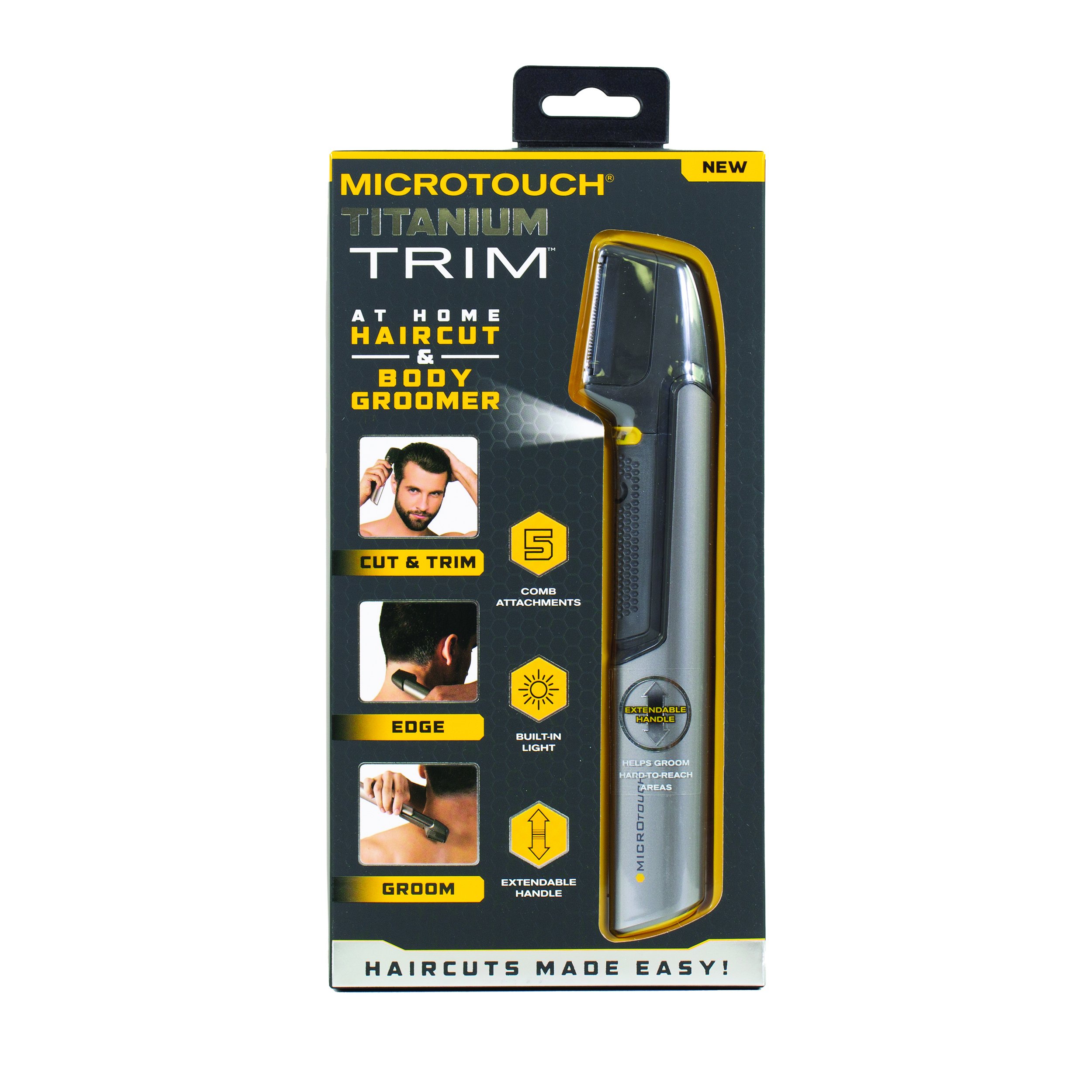 Micro Touch Trim Titanium Battery Operated Trim - Shop Electric shavers ...