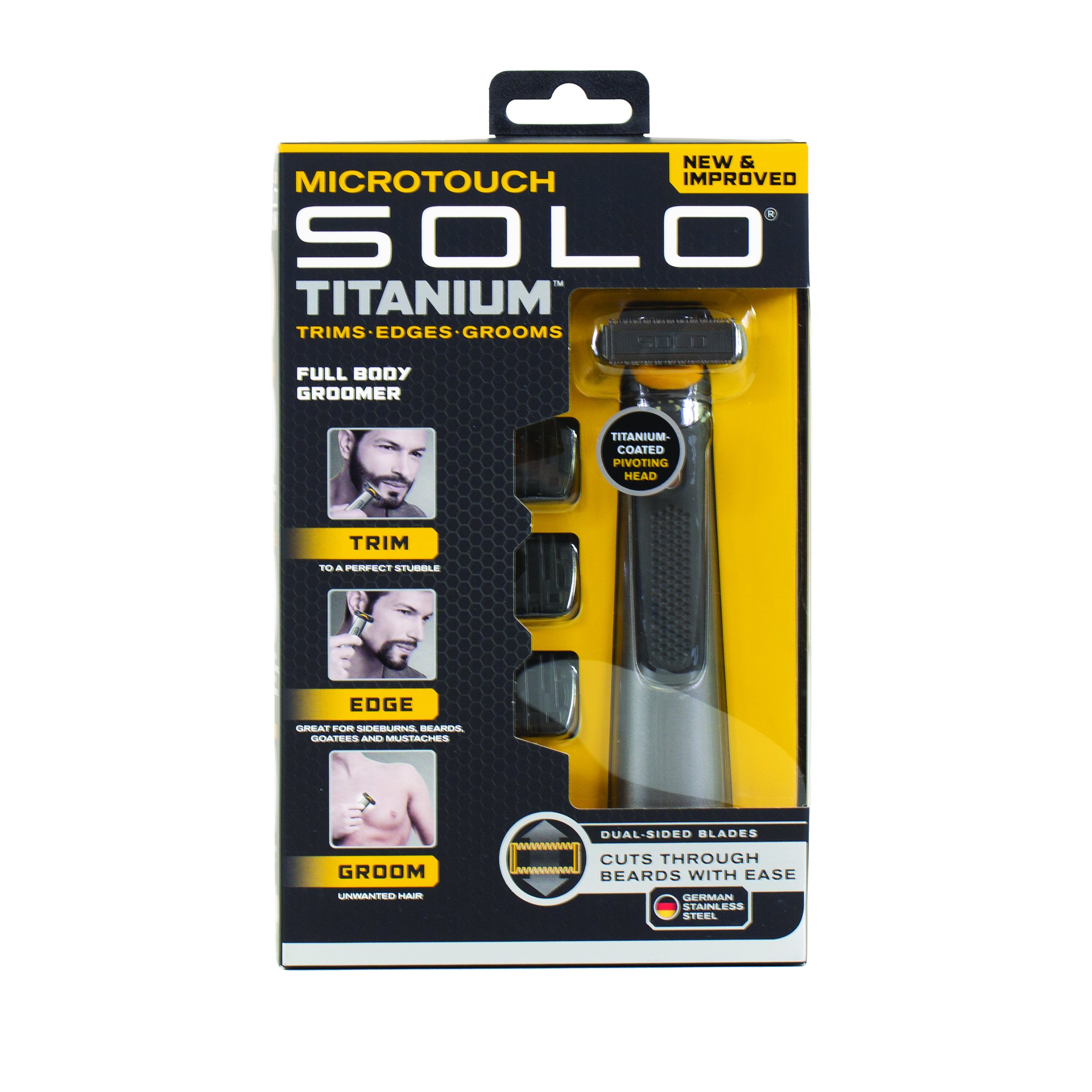 Micro Touch Solo Titanium Full Body Groomer - Shop Shaving & Hair ...