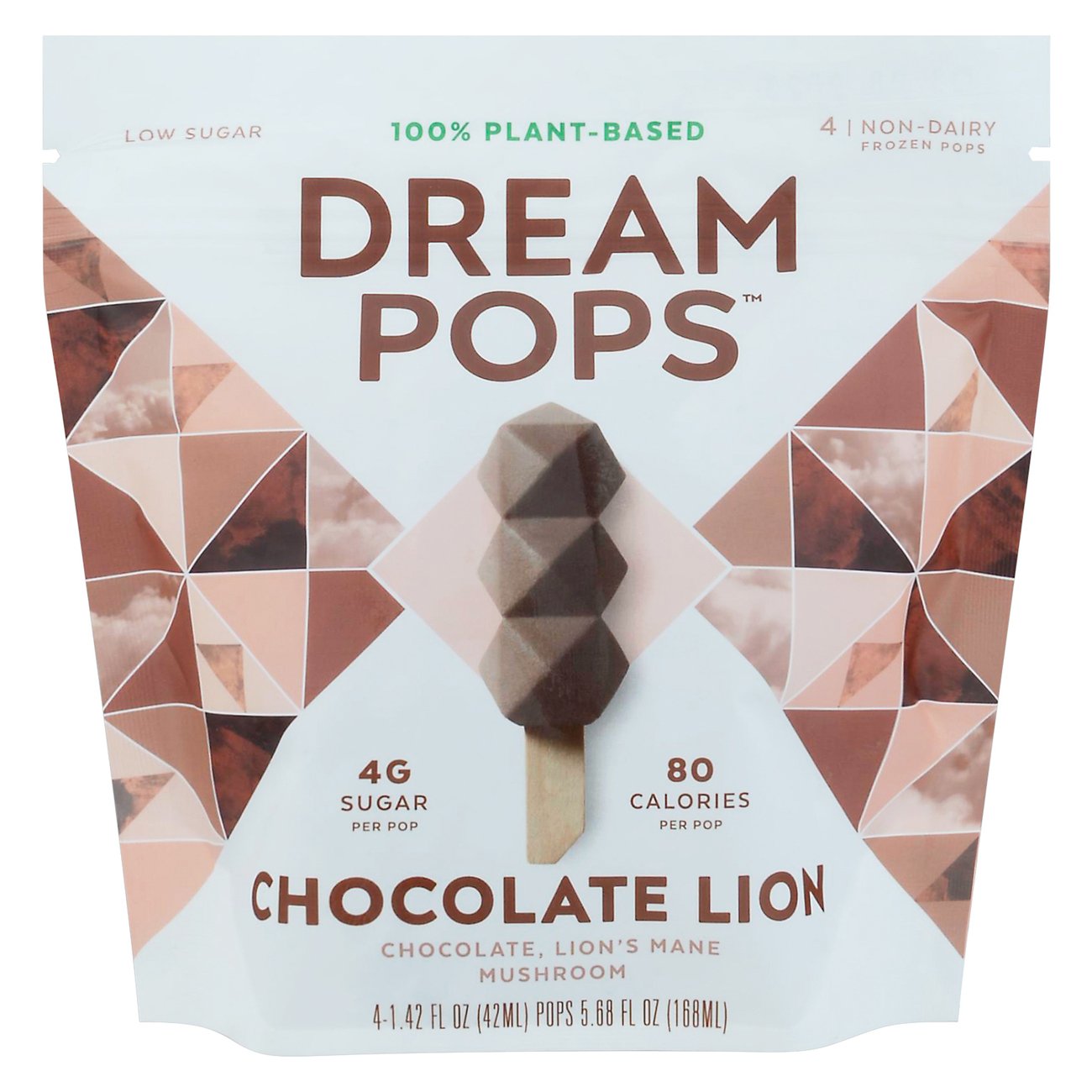 Dream Pops Chocolate Lion Non-Dairy Frozen Pops - Shop Bars & Pops at H-E-B