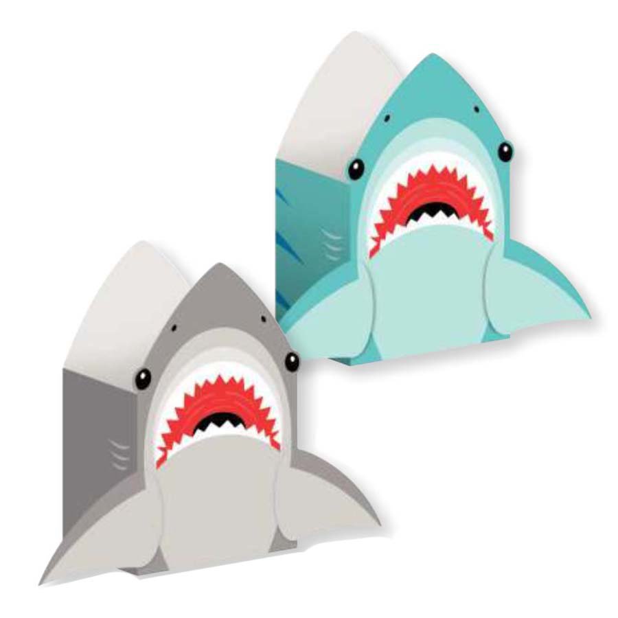 Creative Converting Shark Party Treat Bags with Attachment - Shop Party ...