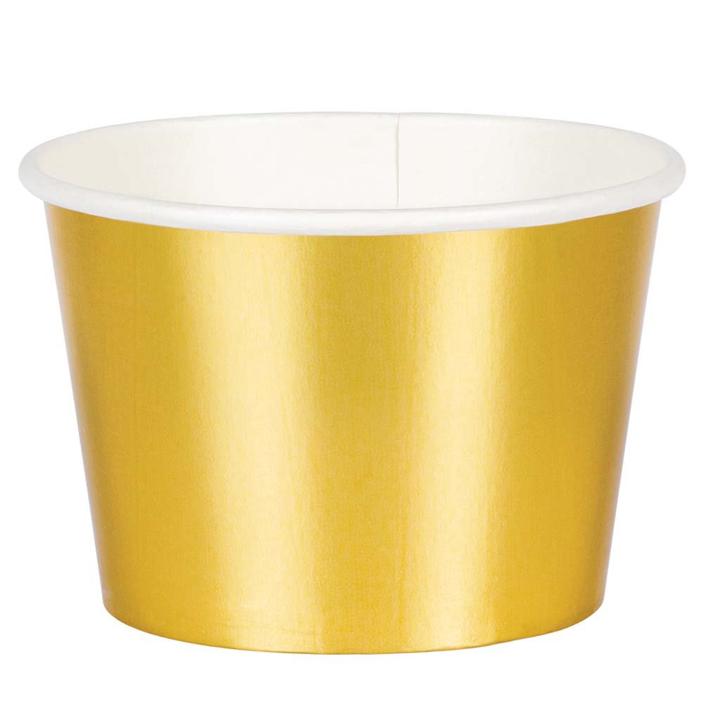 Creative Converting Gold Foil Treat Cups - Shop Party decor at H-E-B