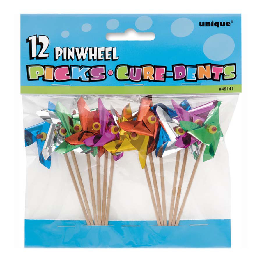 Unique Assorted Pinwheel Picks - Shop Party decor at H-E-B