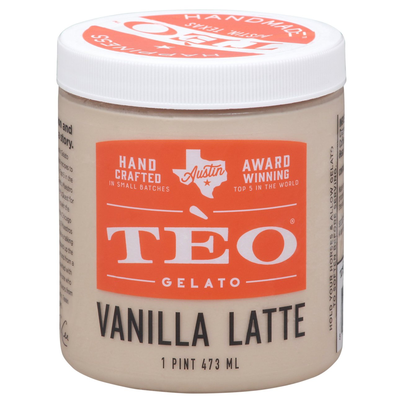 Tèo Vanilla Latte Gelato - Shop Ice cream at H-E-B