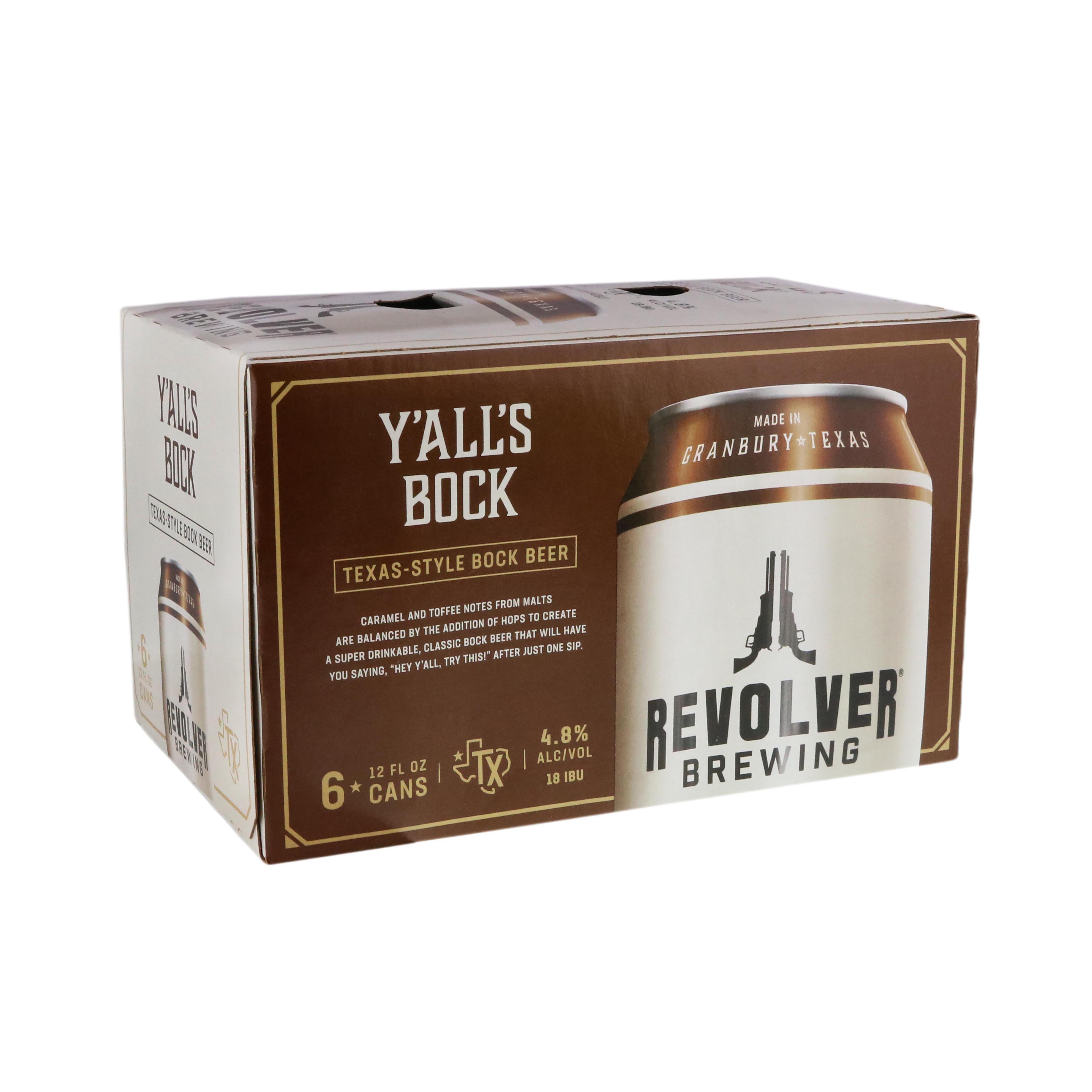 Revolver Yalls Bock Beer 12 oz Cans - Shop Beer at H-E-B