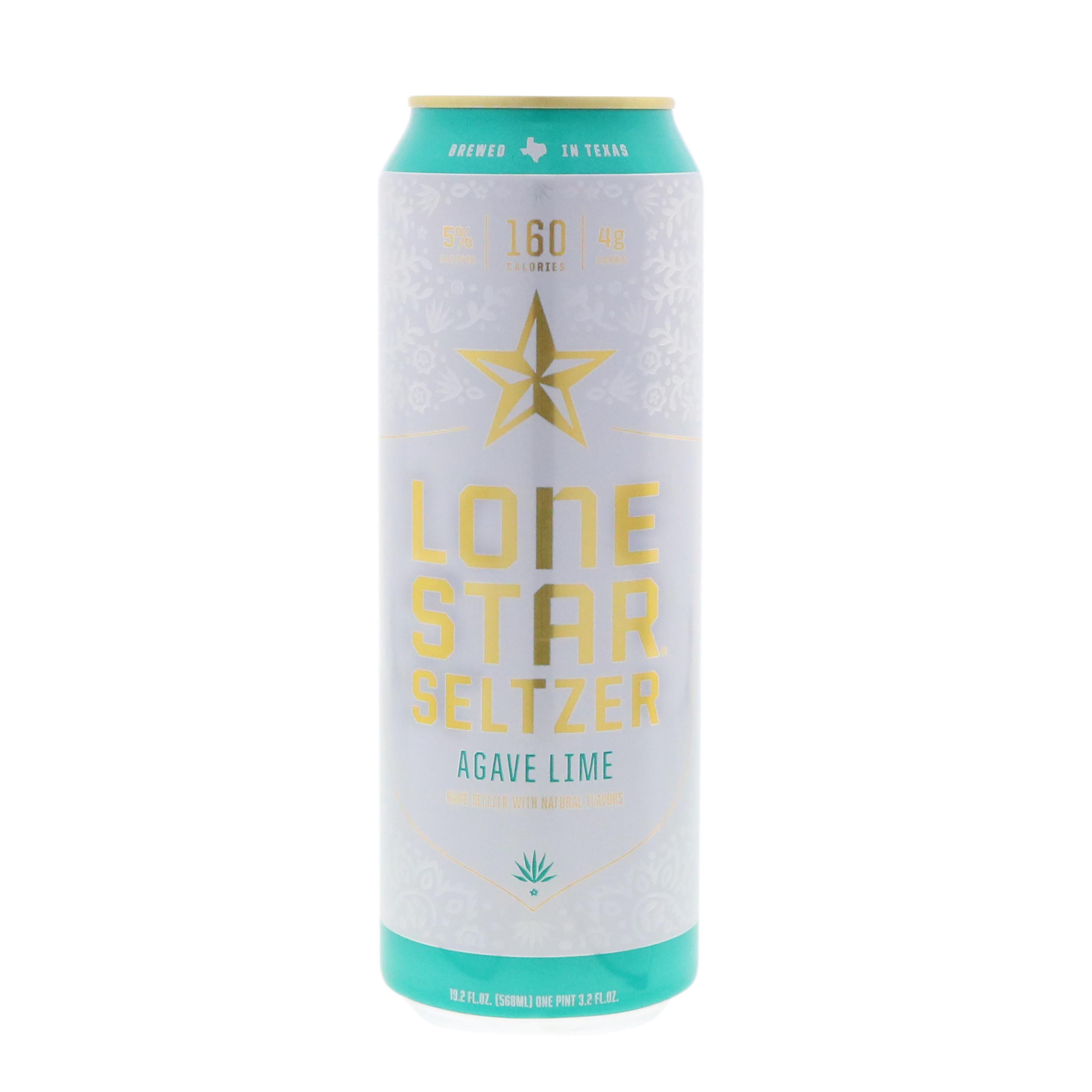 Lone Star Agave Lime Seltzer - Shop Beer & Wine at H-E-B