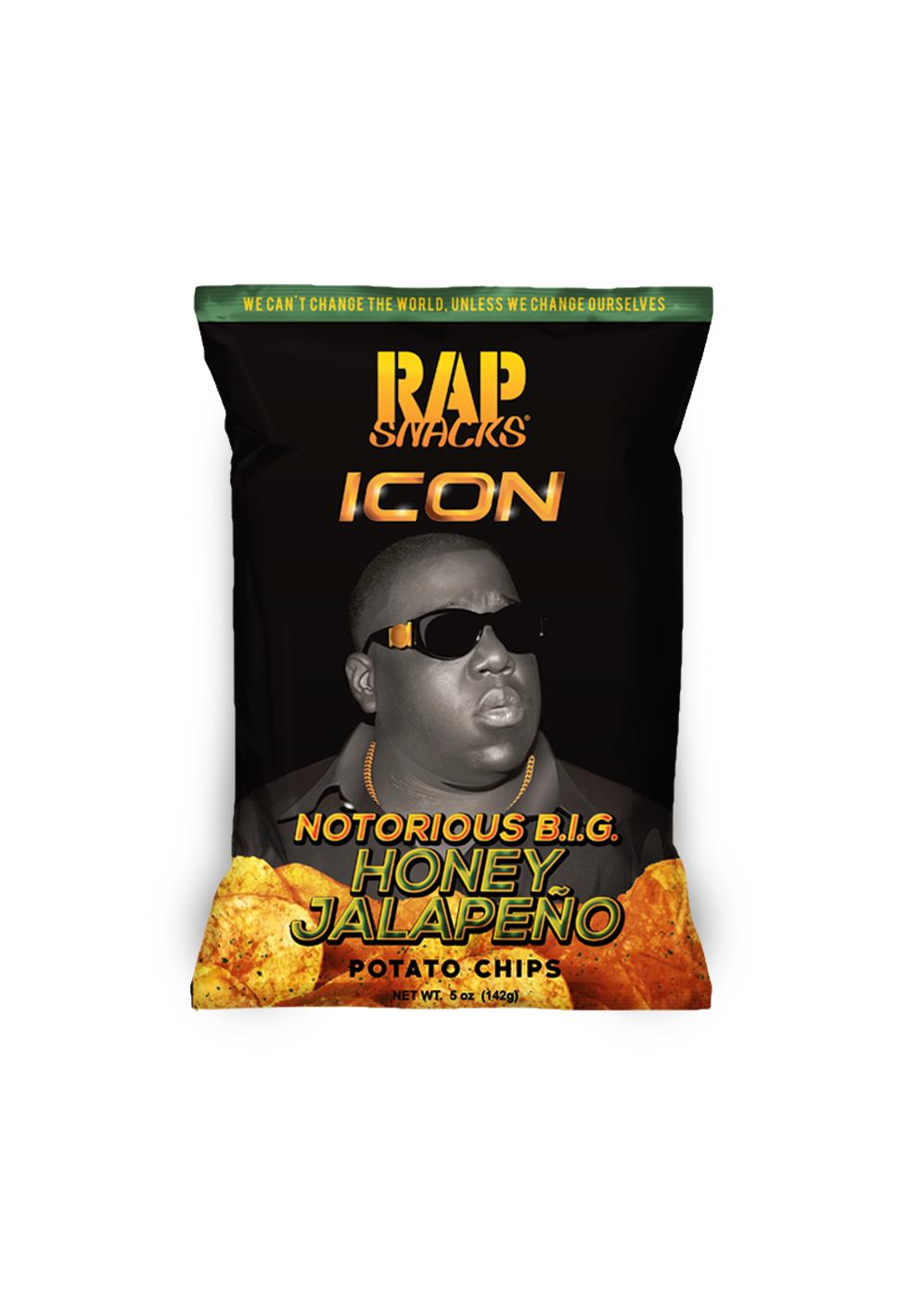 Rap Snacks Notorious B.I.G. Honey Jalapeno Potato Chips - Shop Chips at ...