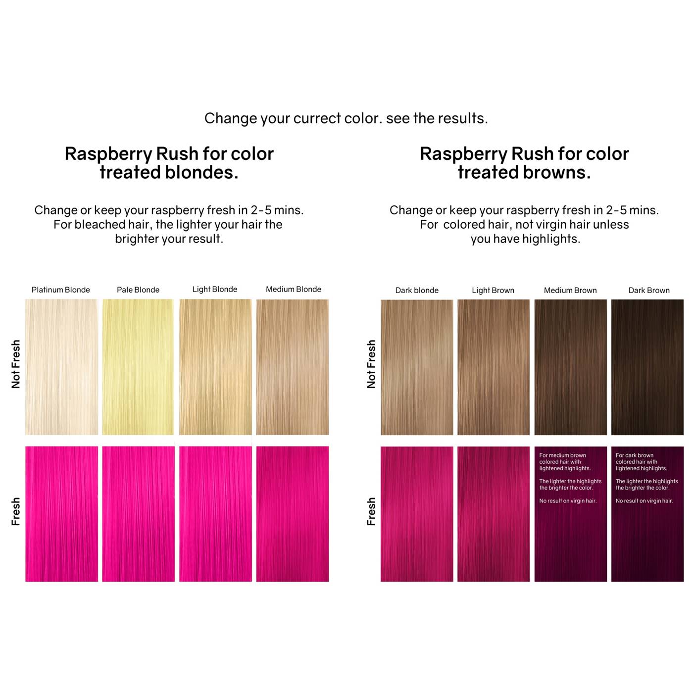 No Fade Fresh Color Depositing Shampoo Raspberry Rush - Shop Hair color ...