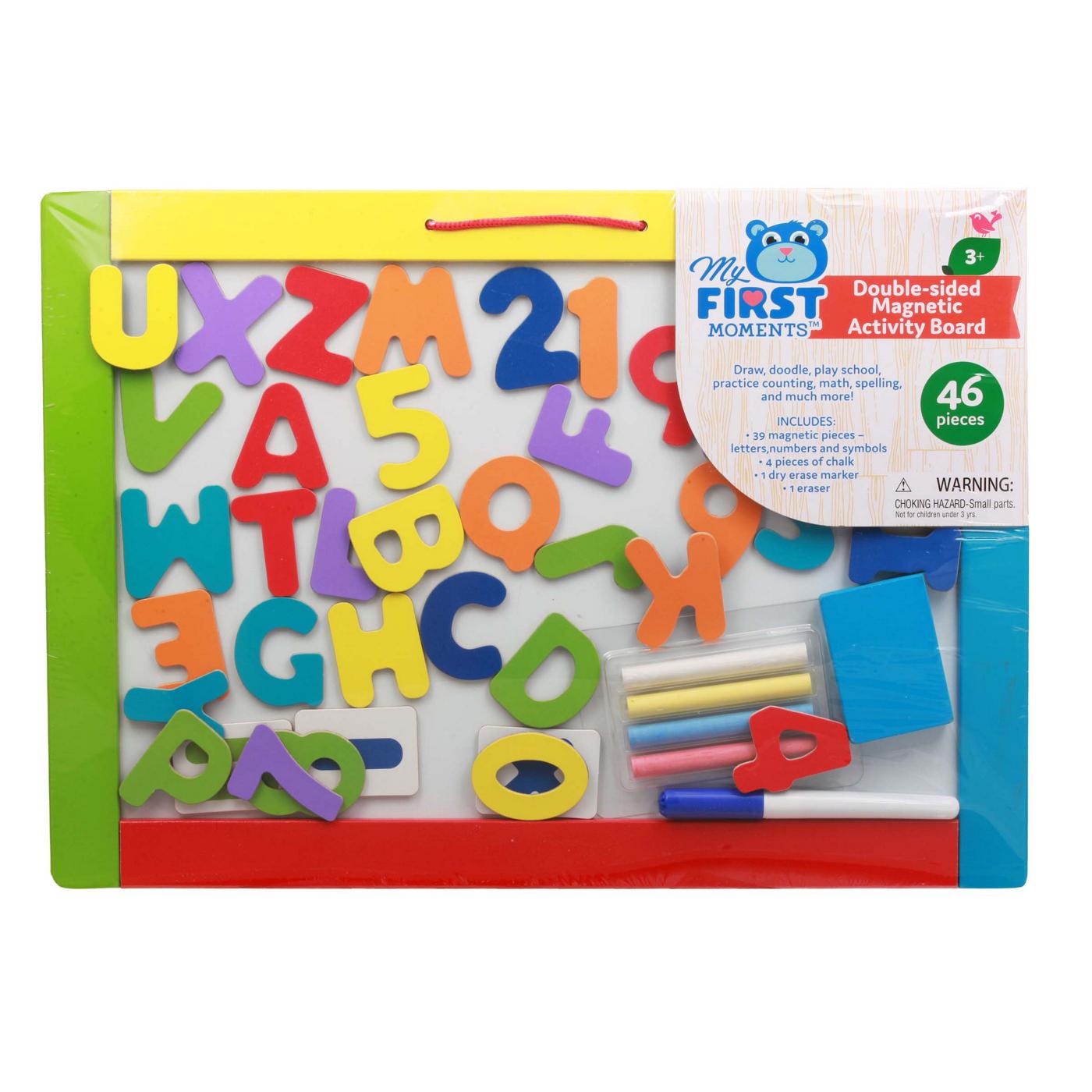 My First Moments Double-Sided Magnetic Activity Board - Shop Playsets ...