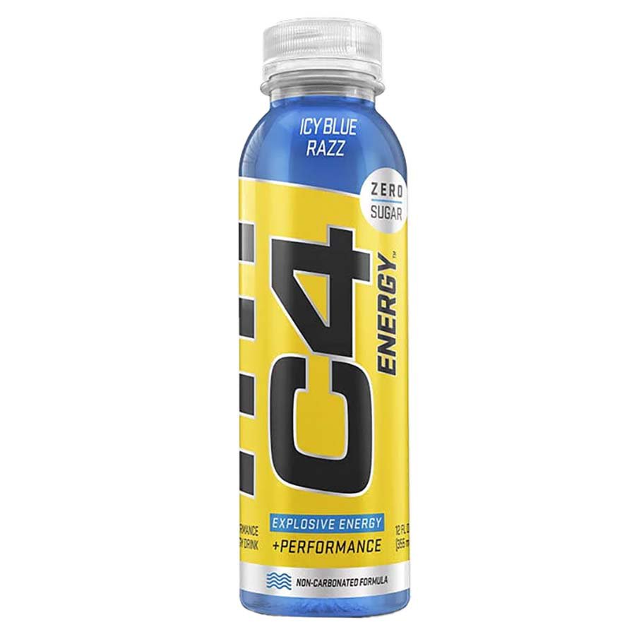 C4 Zero Sugar Non-Carbonated Energy Drink - Icy Blue Razz - Shop Sports ...