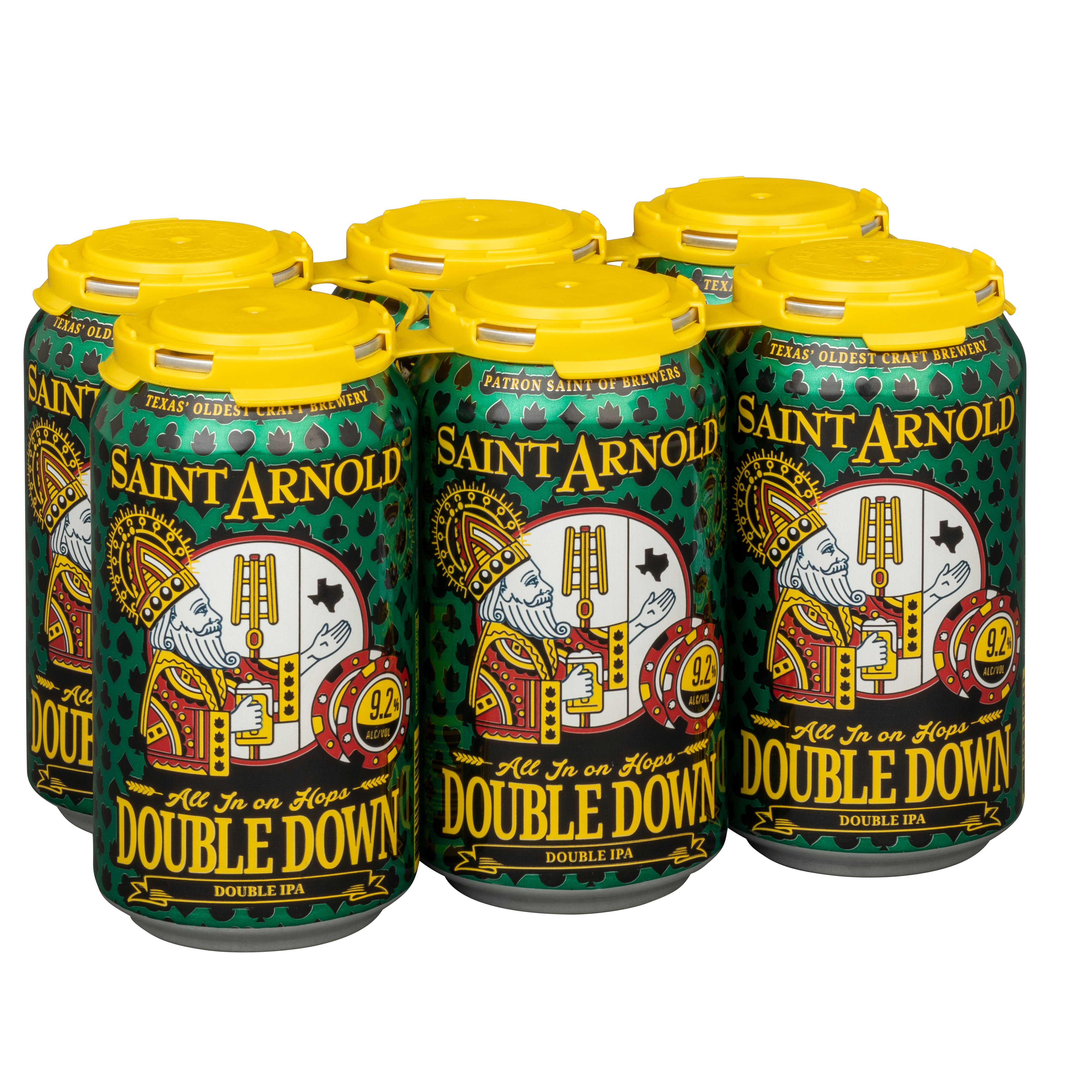 Saint Arnold Double Down IPA Beer 6 pk Cans - Shop Beer at H-E-B