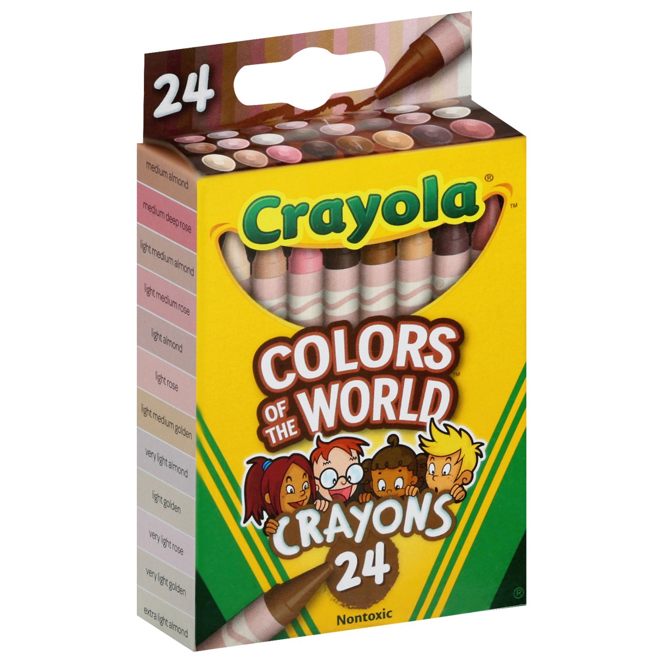 Crayola Colors Of The World Skin Tone Crayons - Shop School & Office ...
