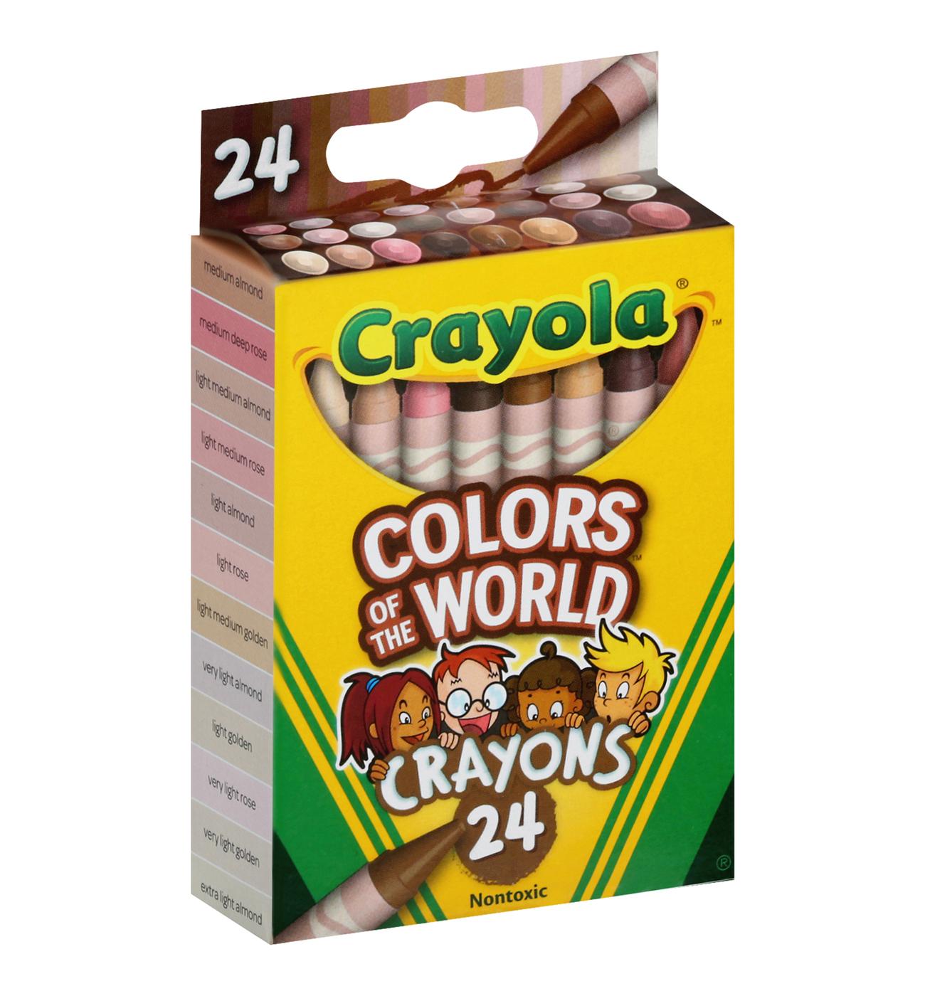 Crayola Colors Of The World Skin Tone Crayons - Shop Crayons at H-E-B