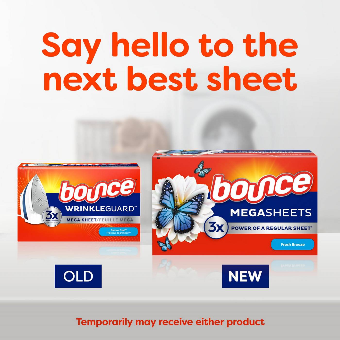 Bounce Mega Dryer Sheets, Fresh Breeze Scent - Shop Softeners at H-E-B