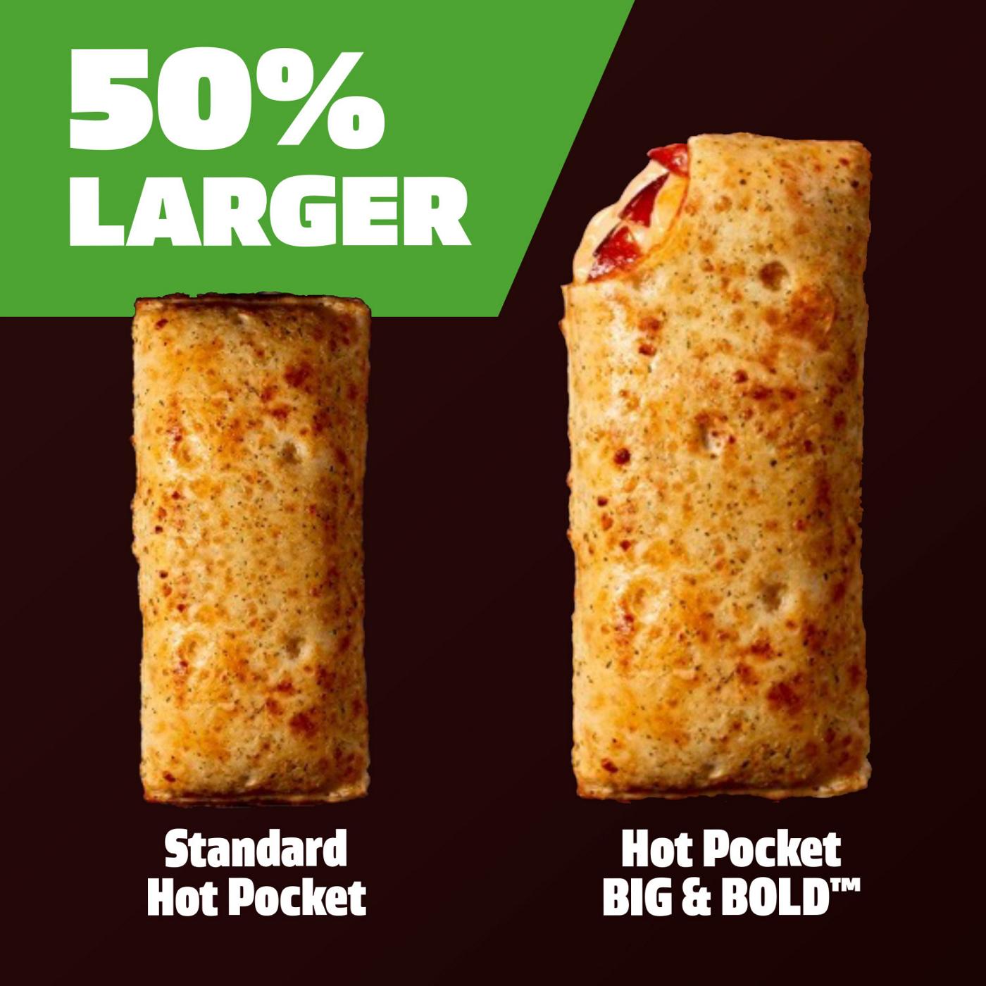 Hot Pockets Big And Bold Chicken Bacon Ranch Frozen Snacks Frozen