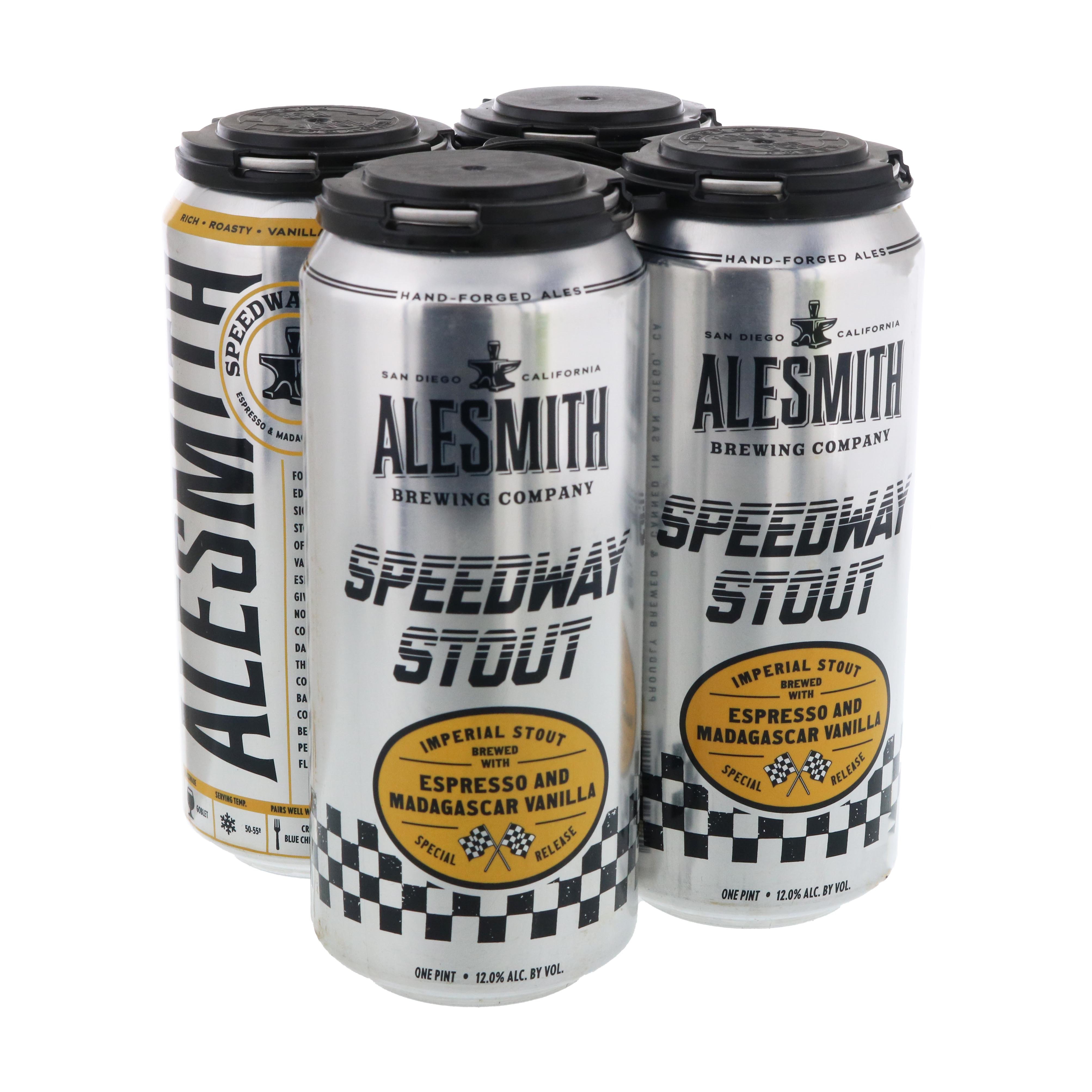 Alesmith Speedway Stout Beer 4 pk Cans - Shop Beer at H-E-B
