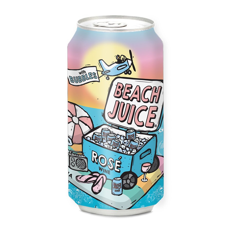 Beach Juice Rosé Bubbles - Shop Wine at H-E-B