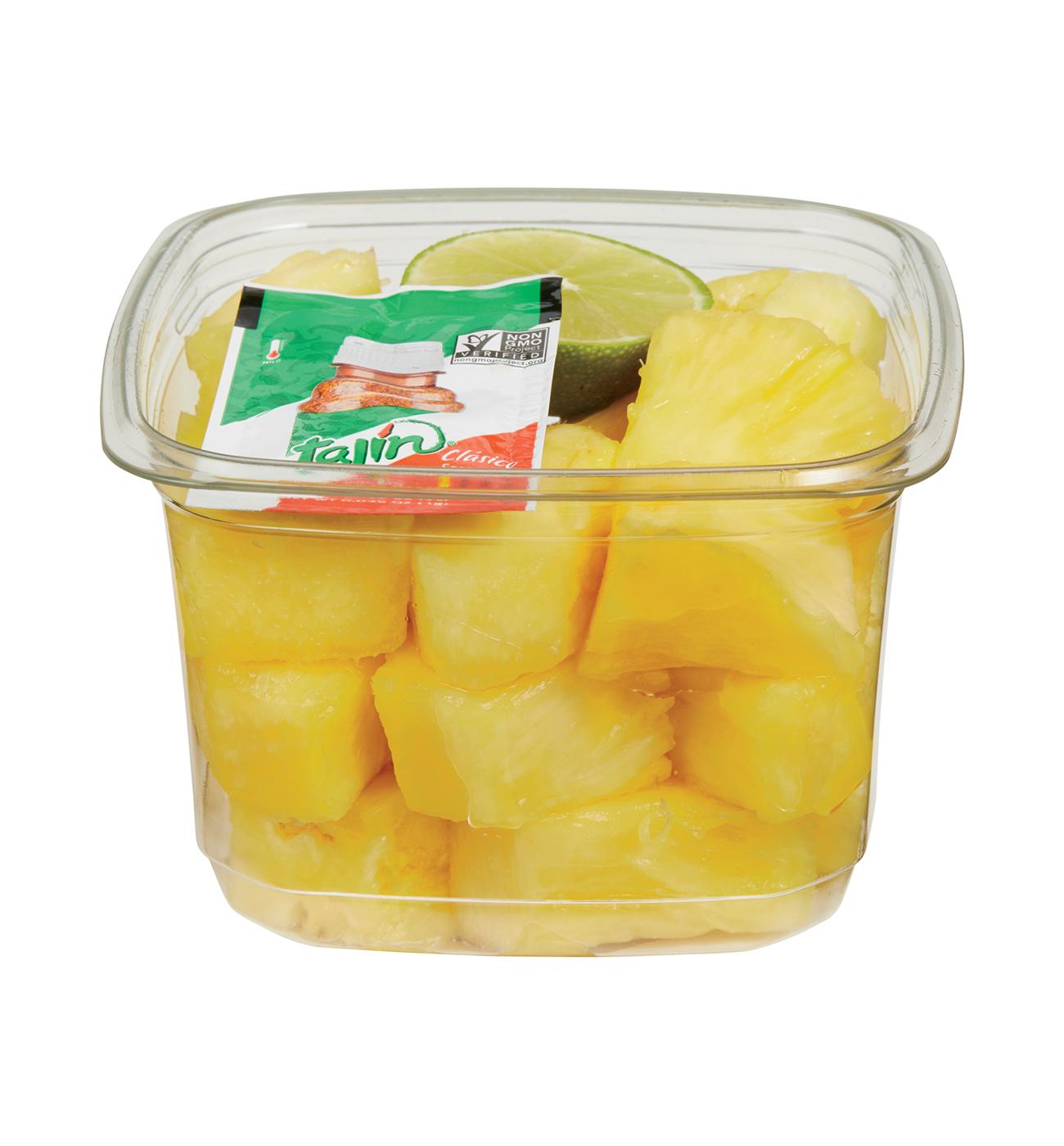 H-E-B Fresh Cut Pineapple with Lime & Tajín - Small - Shop Specialty ...