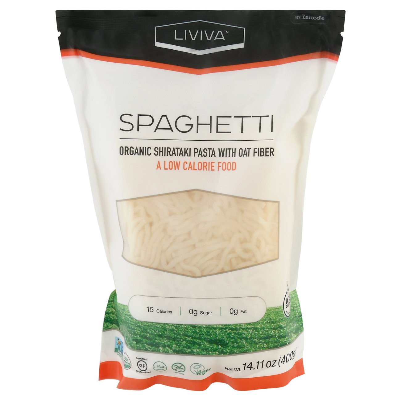 Liviva Shirataki Spaghetti with Oat Fiber - Shop Pasta at H-E-B