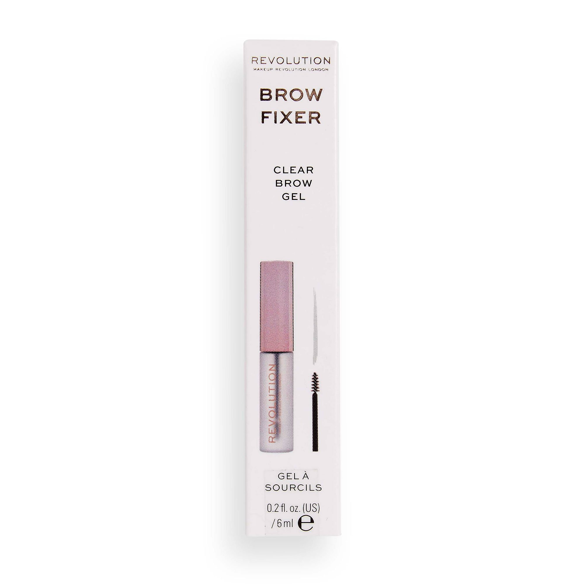Makeup Revolution Brow Fixer Clear Brow Gel - Shop Brow pencils ...