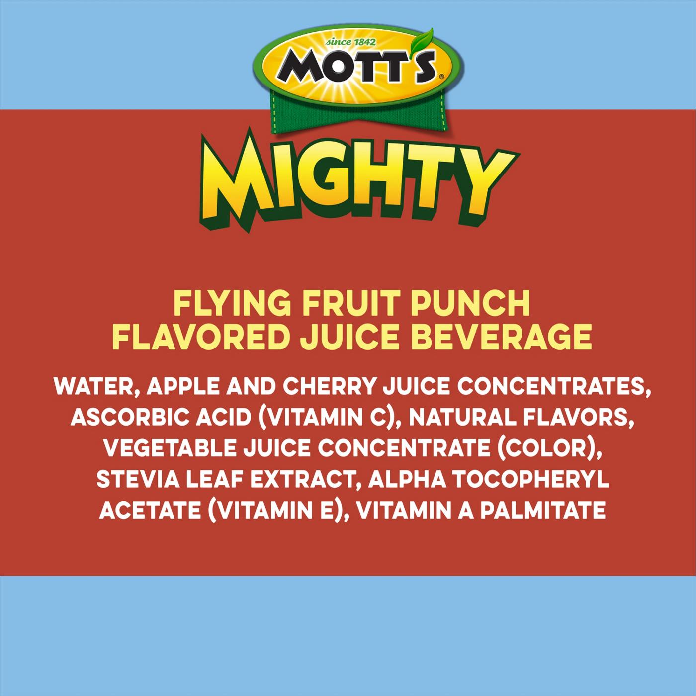 Mott's Mighty Flying Fruit Punch 8 oz Bottles - Shop Juice at H-E-B