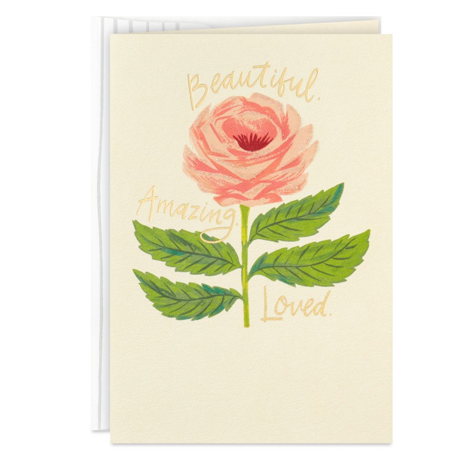 Hallmark Beautiful, Amazing, Loved Good Mail Birthday Card - S2 - Shop ...