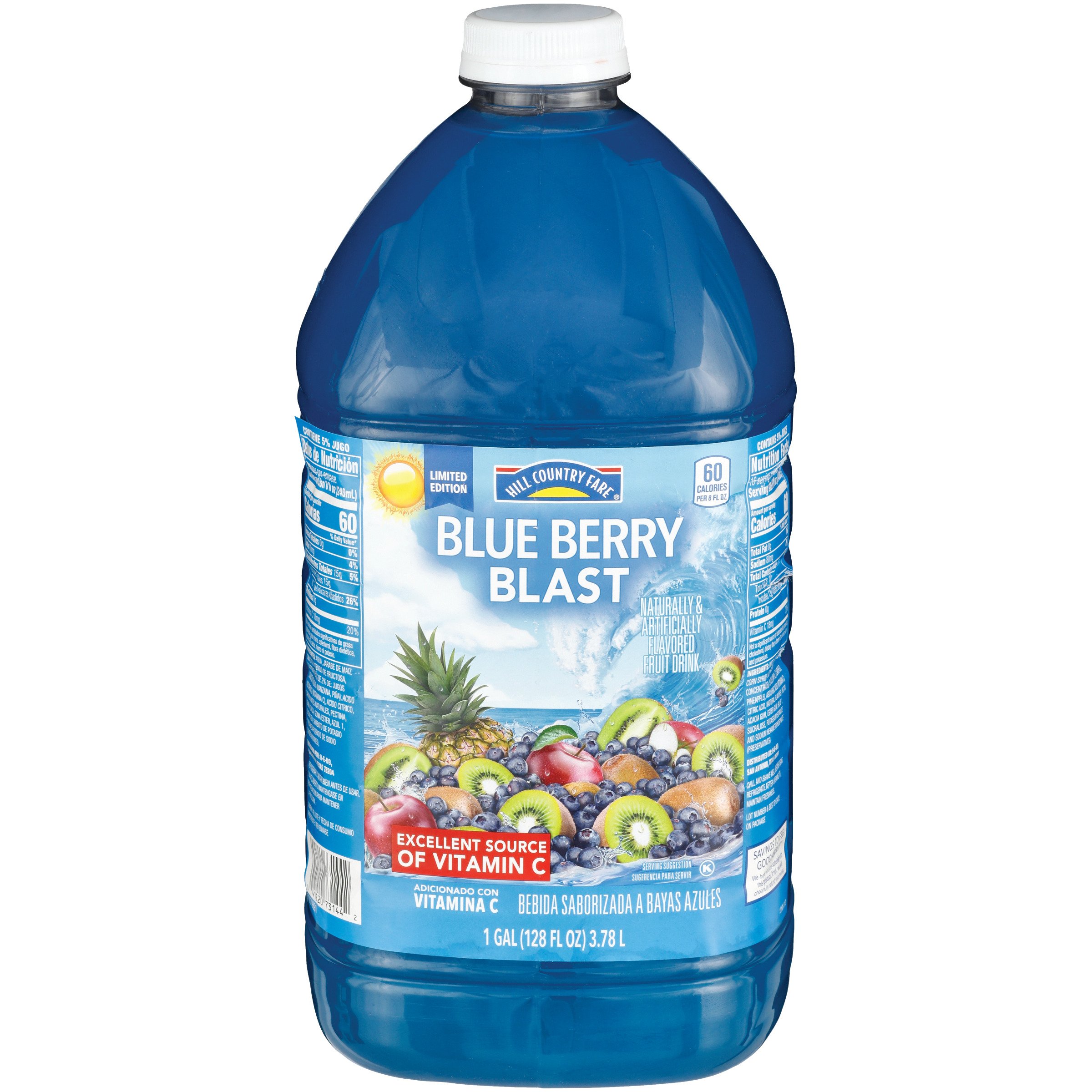 Hill Country Fare Blue Berry Blast Punch - Shop Juice at H-E-B