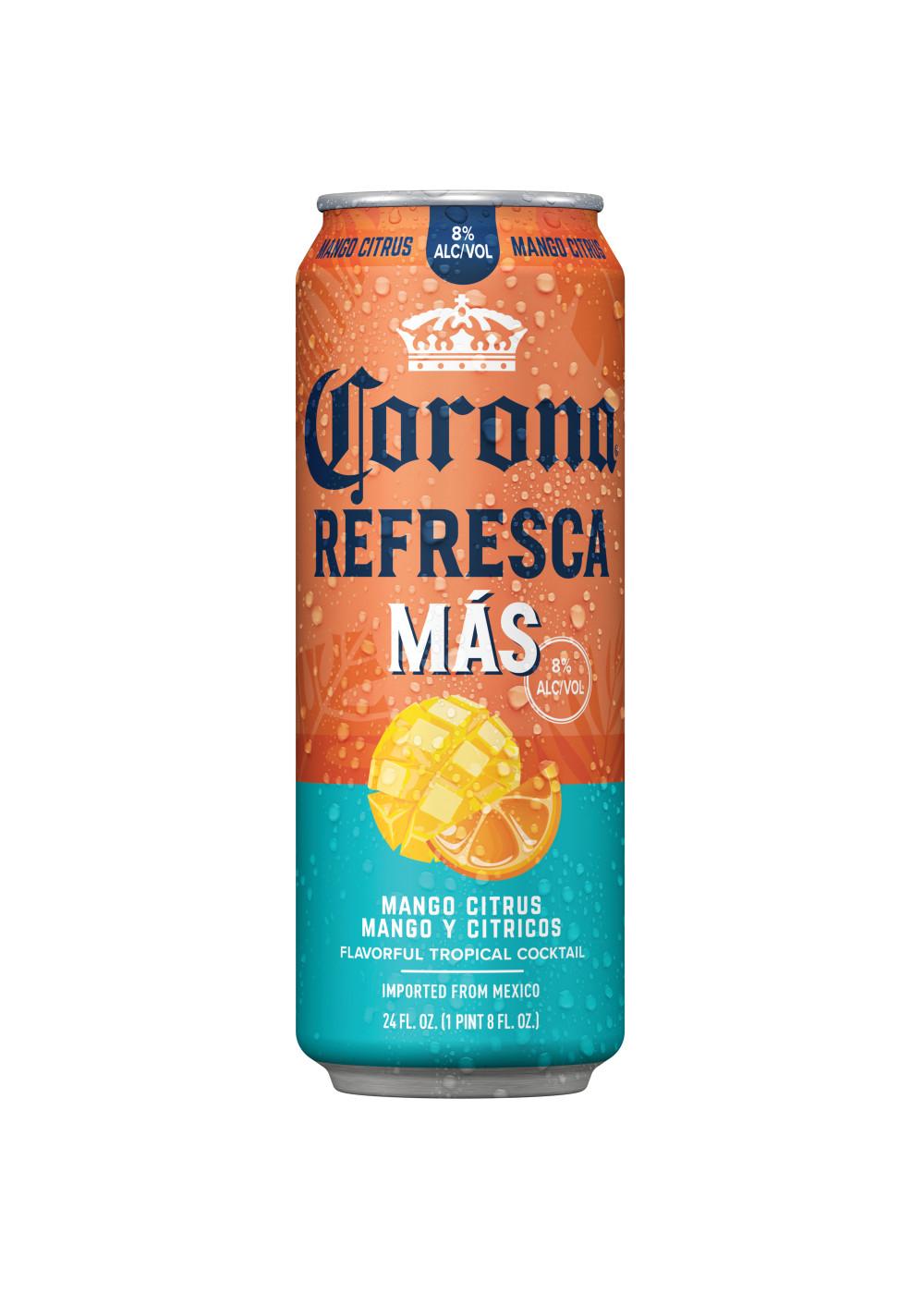 Corona Refresca Mas Mango Citrus Spiked Tropical Cocktail Can - Shop ...