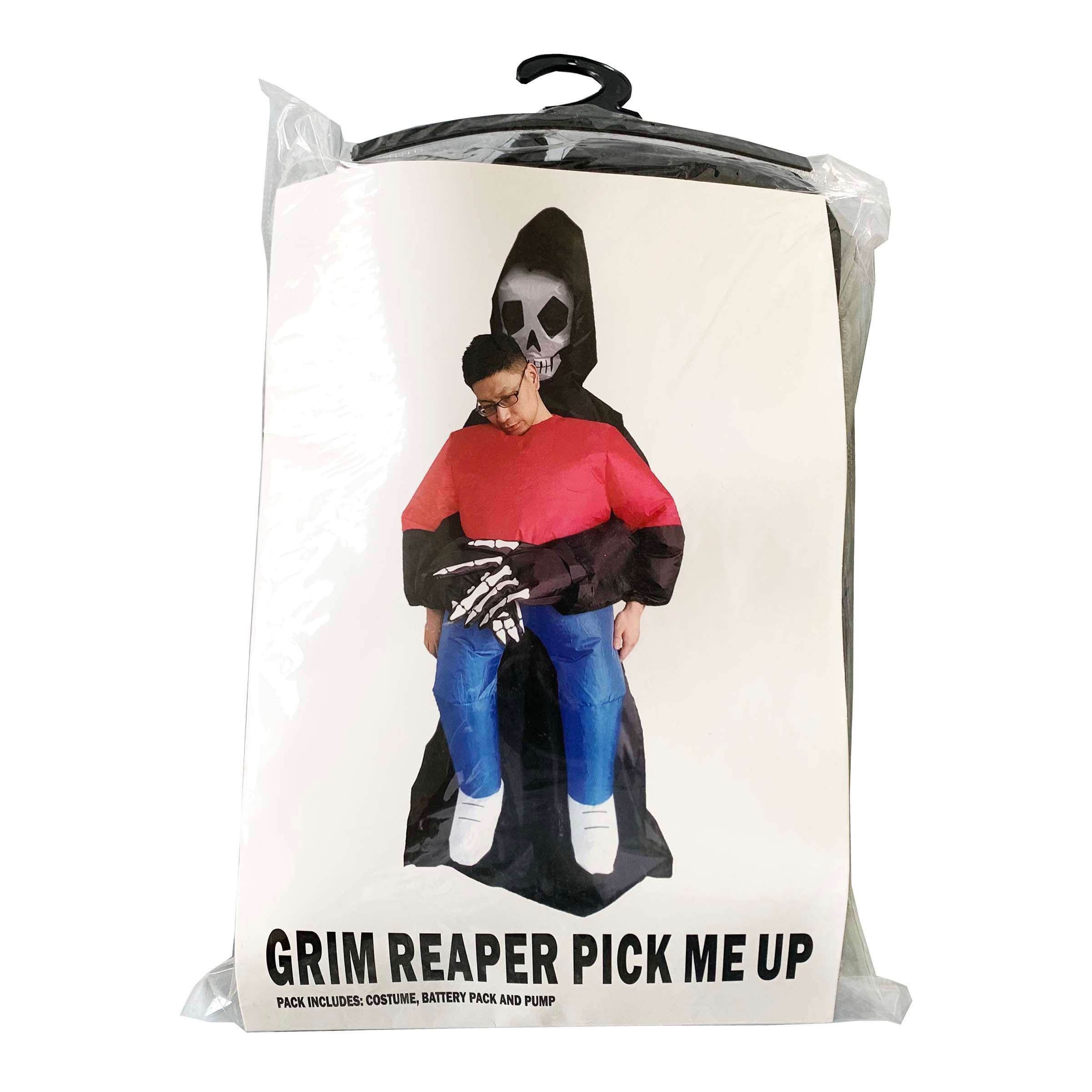Lucky Decoration Limited Grim Reaper Inflatable Halloween Costume ...