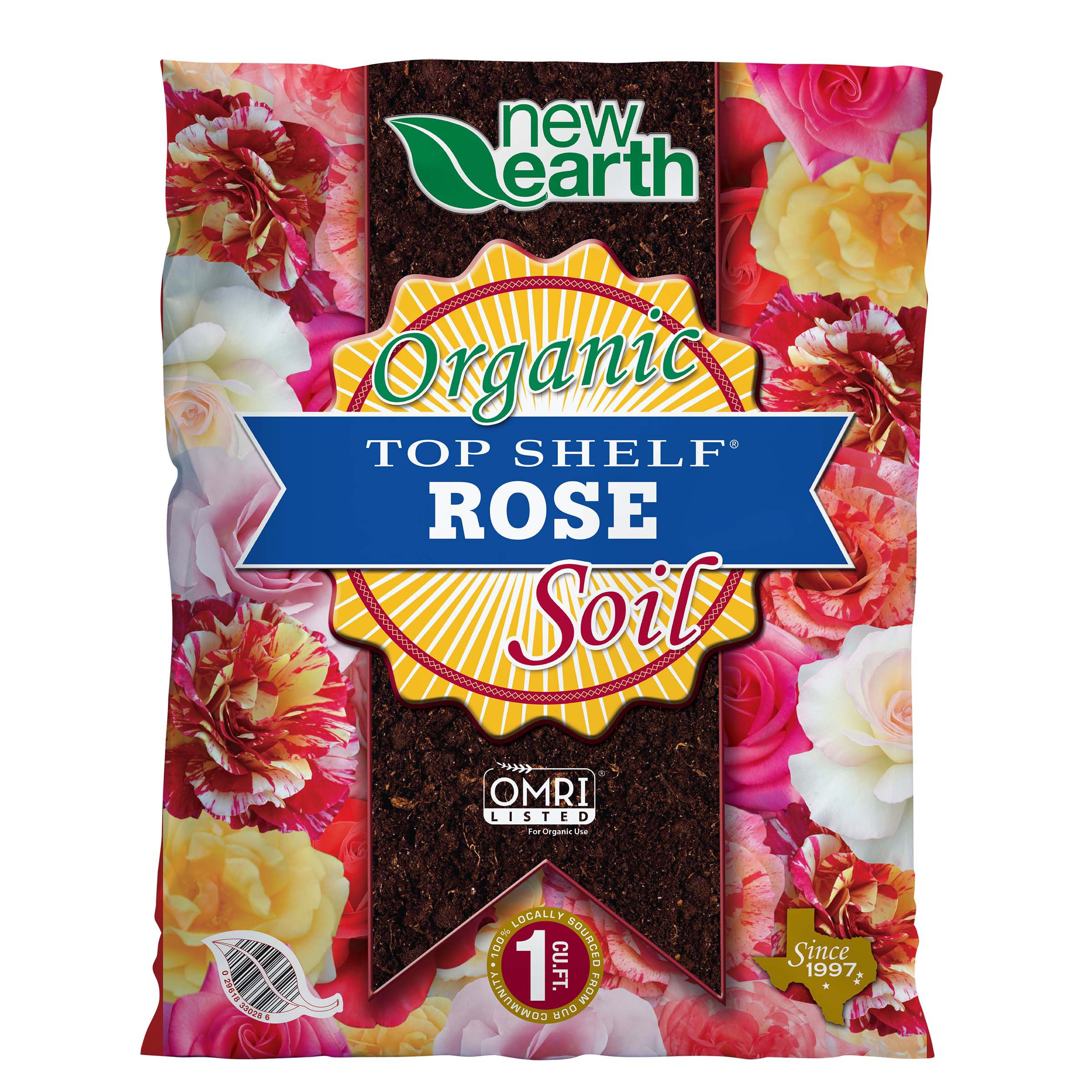 New Earth Organic Top Shelf Rose Soil - Shop Soil & mulch at H-E-B