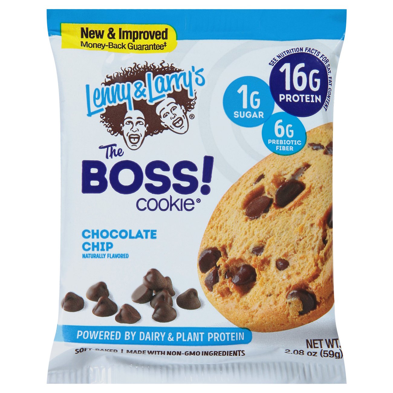 Lenny & Larry's The Boss Cookie - 16g Protein Chocolate Chip - Shop ...