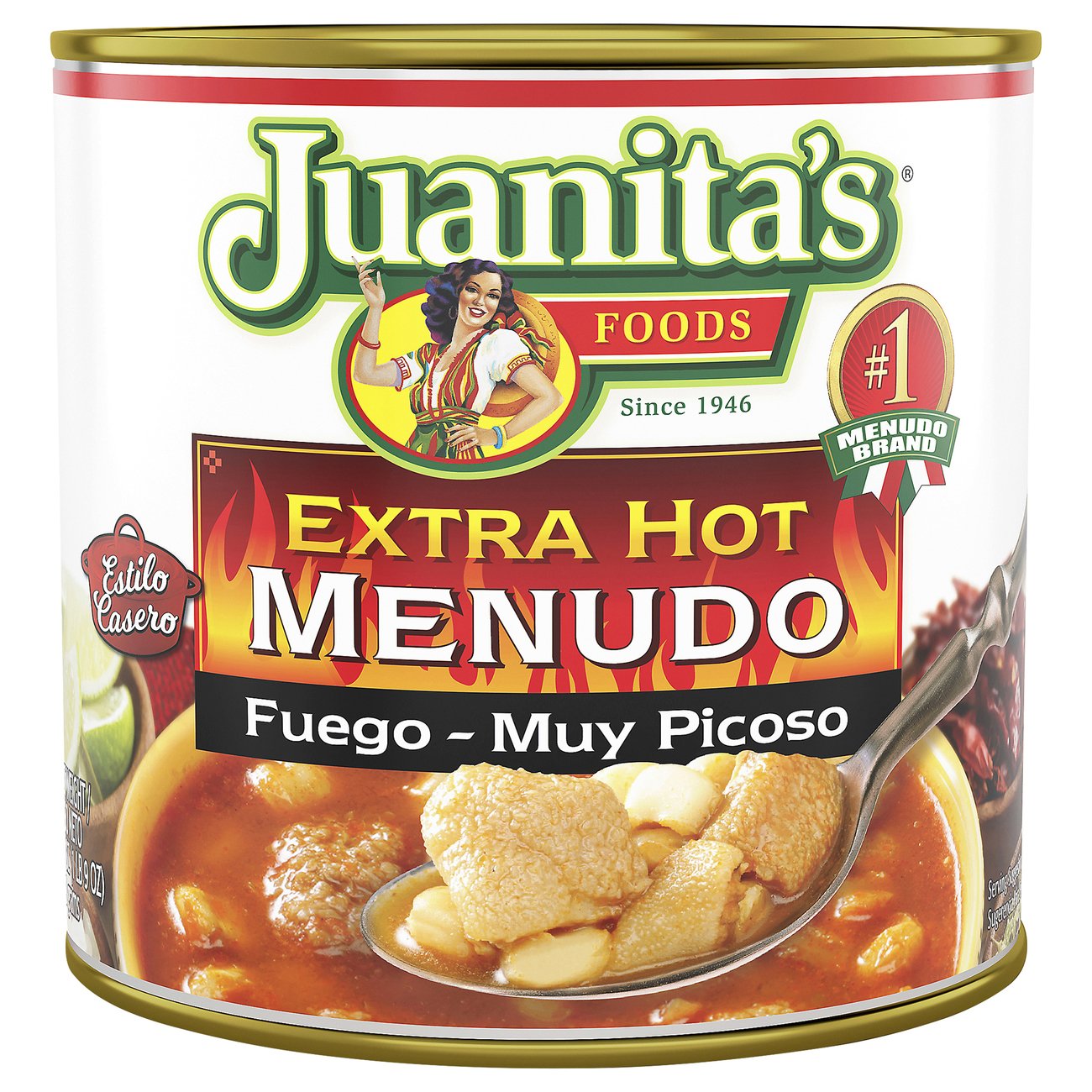 Juanita's Foods Extra Hot Fuego Menudo - Shop Soups & Chili at H-E-B