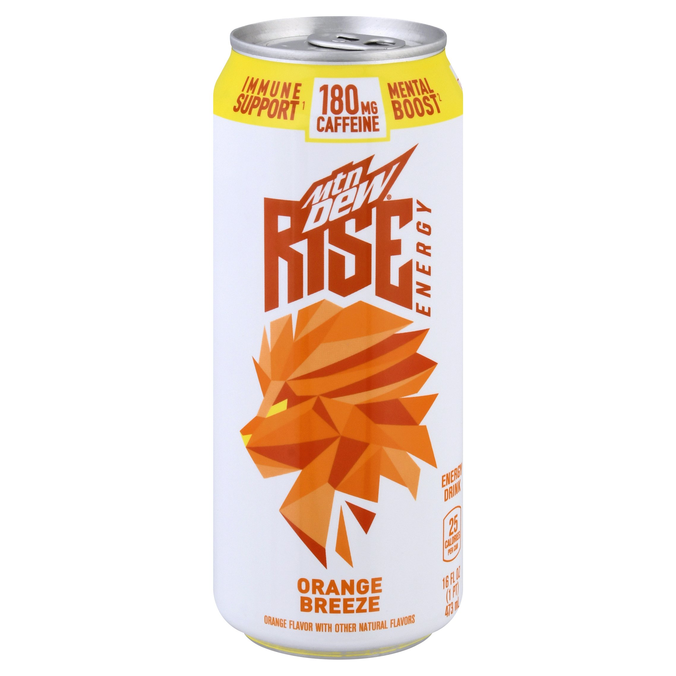 Mountain Dew Orange Breeze Rise Energy Drink - Shop Sports & energy ...