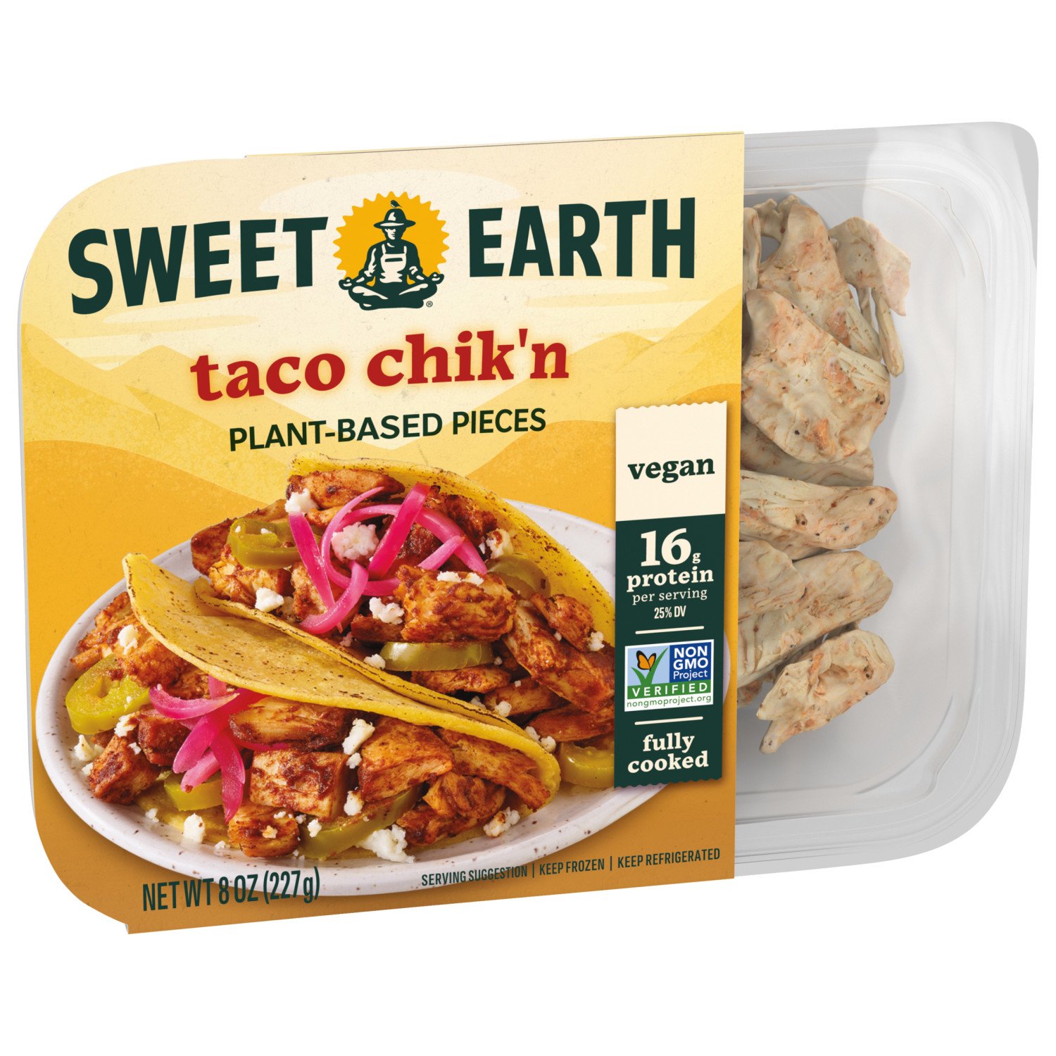 Sweet Earth Plant Based Shredded Seasoned Chik'n - Shop Meat ...