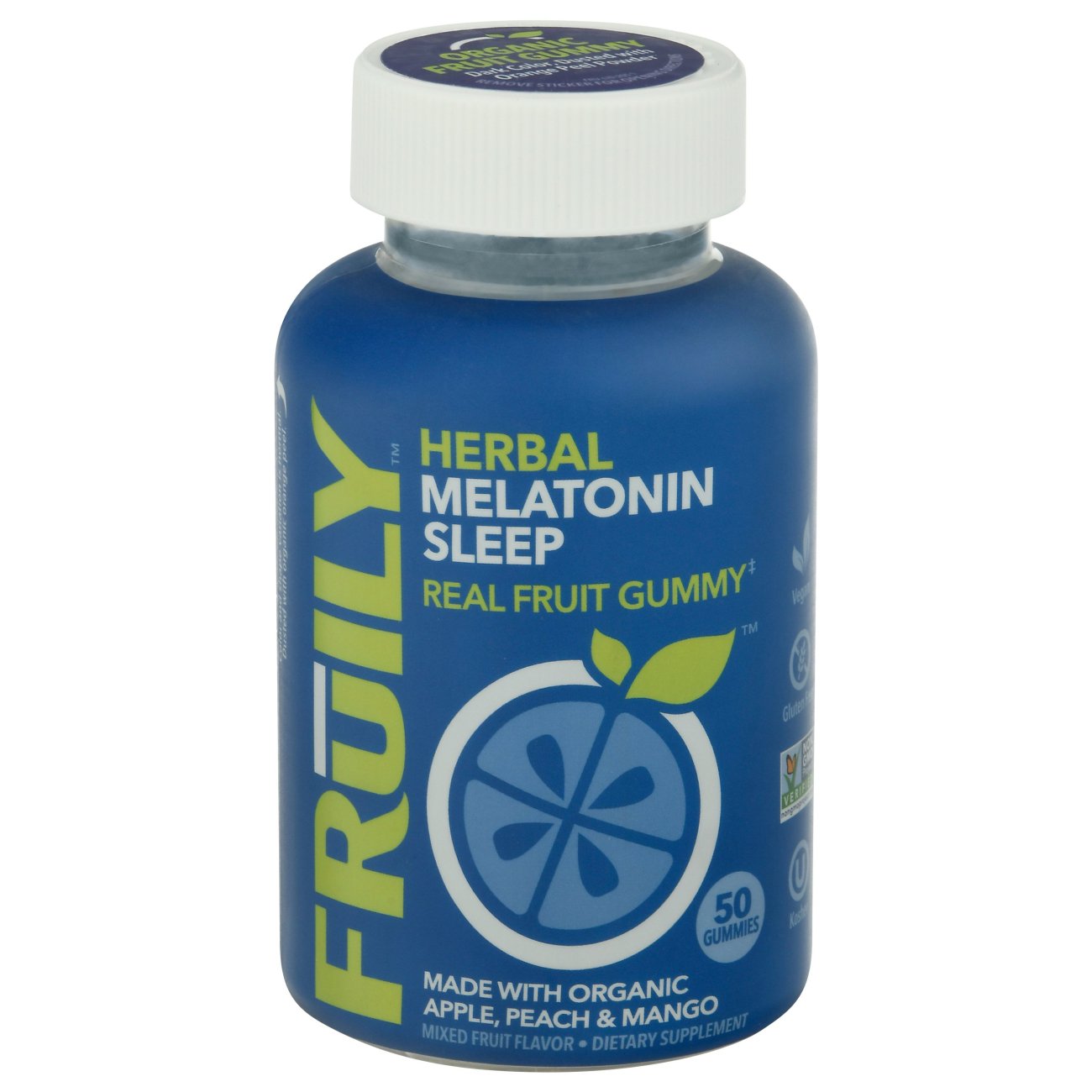 Fruily Organic Melatonin Sleep Real Fruit Gummies - Shop Diet & fitness ...