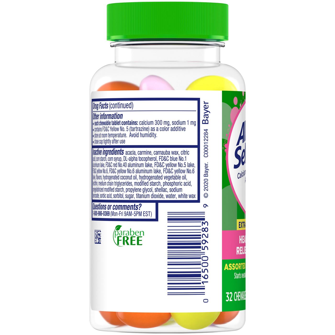 Alka-Seltzer Extra Strength Heartburn Relief Chews Assorted Fruit ...