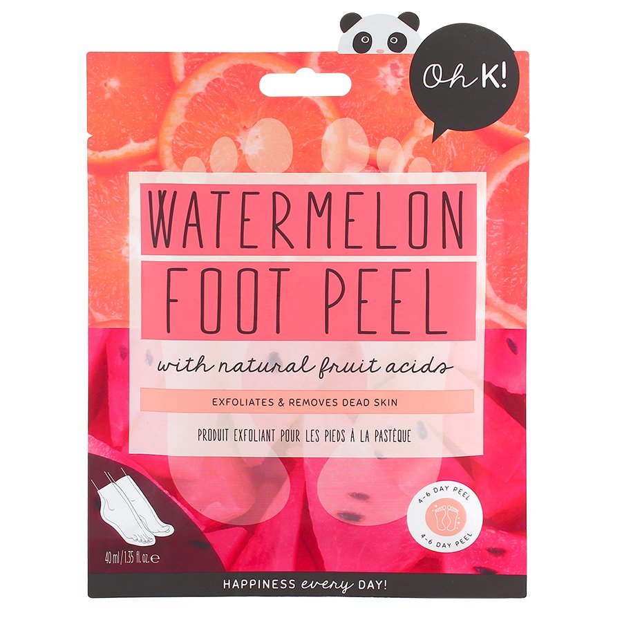 Oh K! Watermelon Foot Peel - Shop Facial masks & treatments at H-E-B