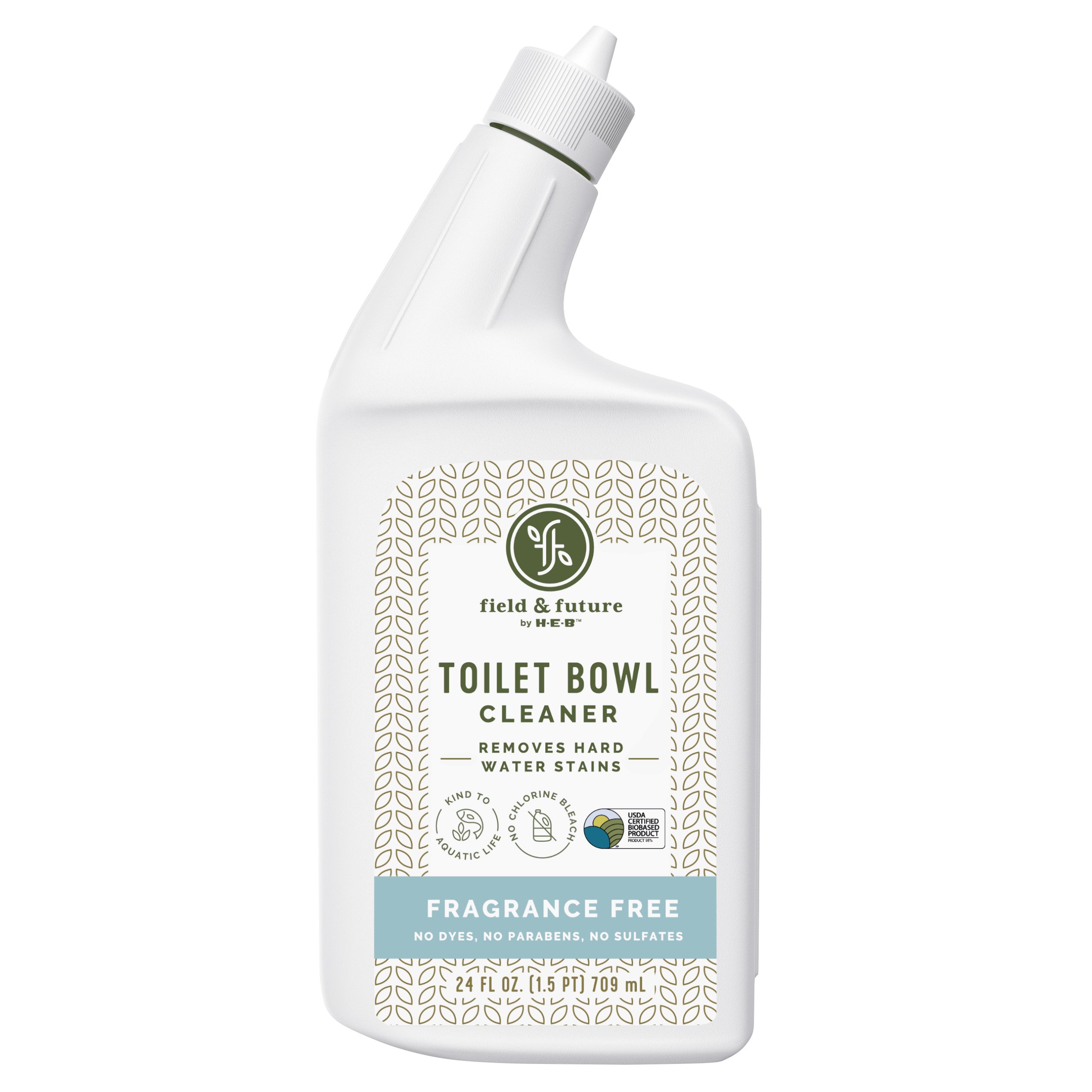 Field & Future by H-E-B Toilet Bowl Cleaner - Fragrance Free, 24 oz ...