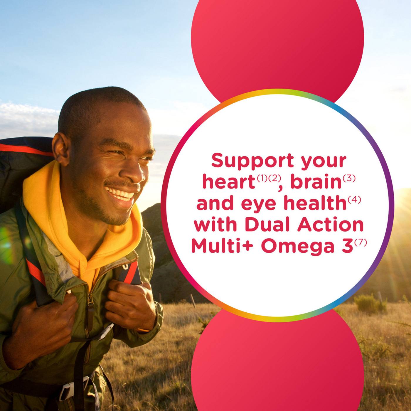 Centrum Dual Action Multi + Omega-3 Gummies - Shop Multivitamins at H-E-B