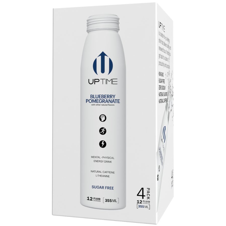 Uptime Blueberry Pomegranate Sugar Free, 12 oz Bottles - Shop Sports ...