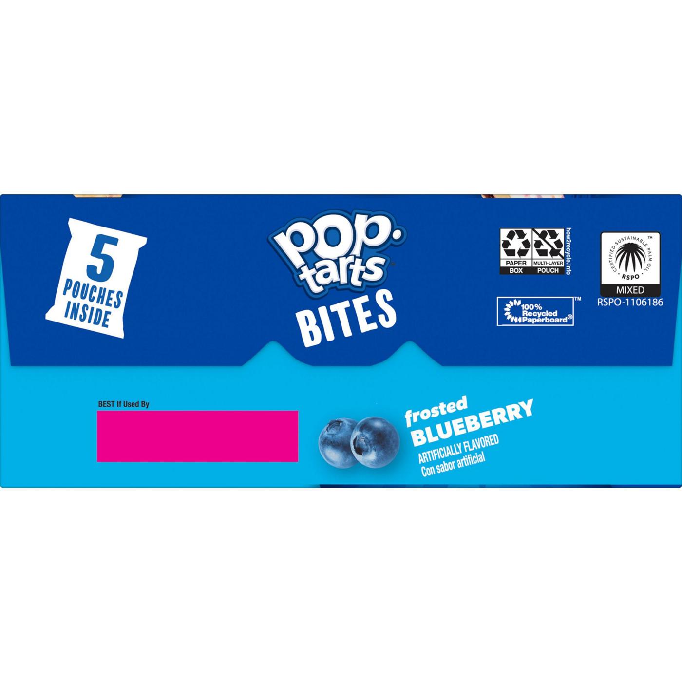 Pop-Tarts Frosted Blueberry Baked Pastry Bites, 7 oz - Shop Toaster ...