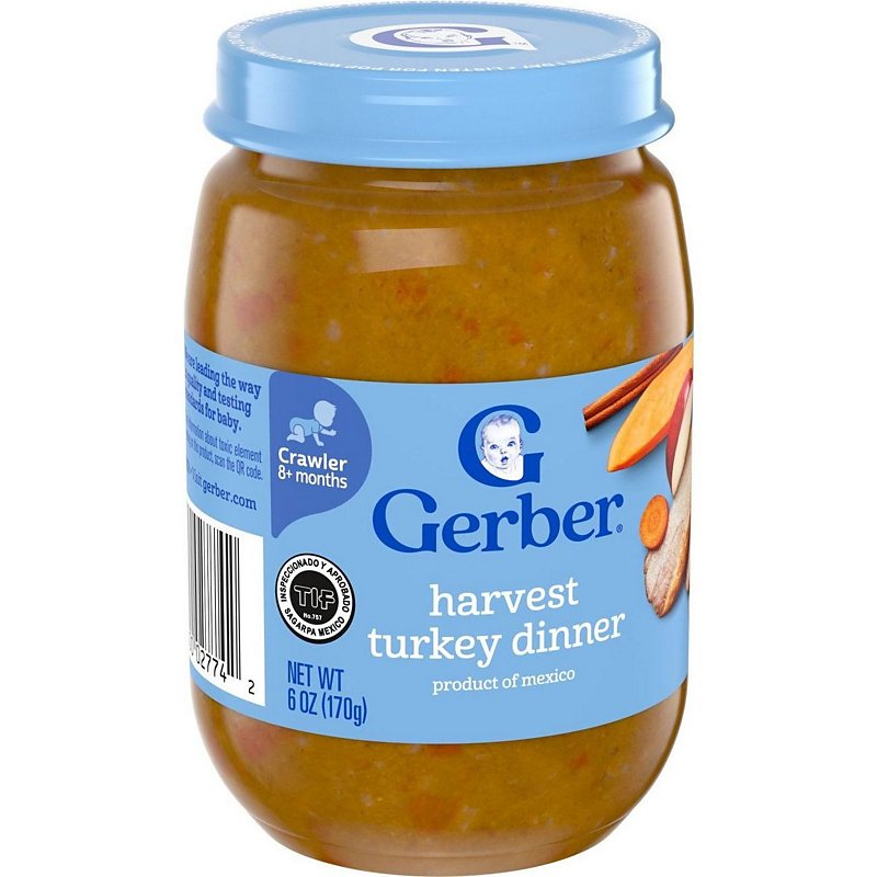 Gerber 3rd Foods Mealtime for Baby Harvest Turkey Dinner Baby Food ... Gerber 3rd Foods Mealtime for Baby Harvest Turkey Dinner Baby Food ...